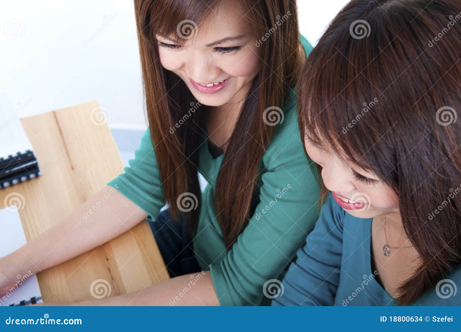Study Partners stock photo. Image of class, desk, book - 18800634