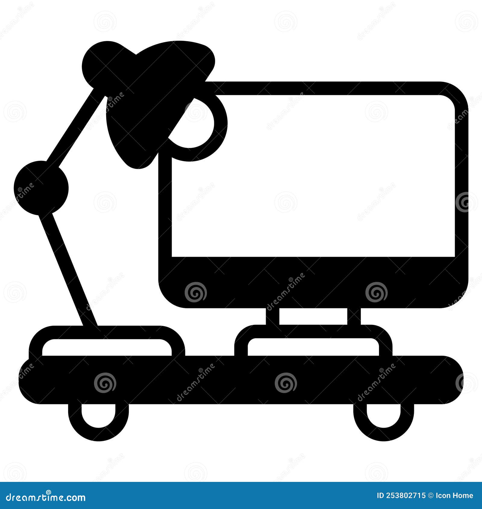 Study place icon stock vector. Illustration of employment - 253802715