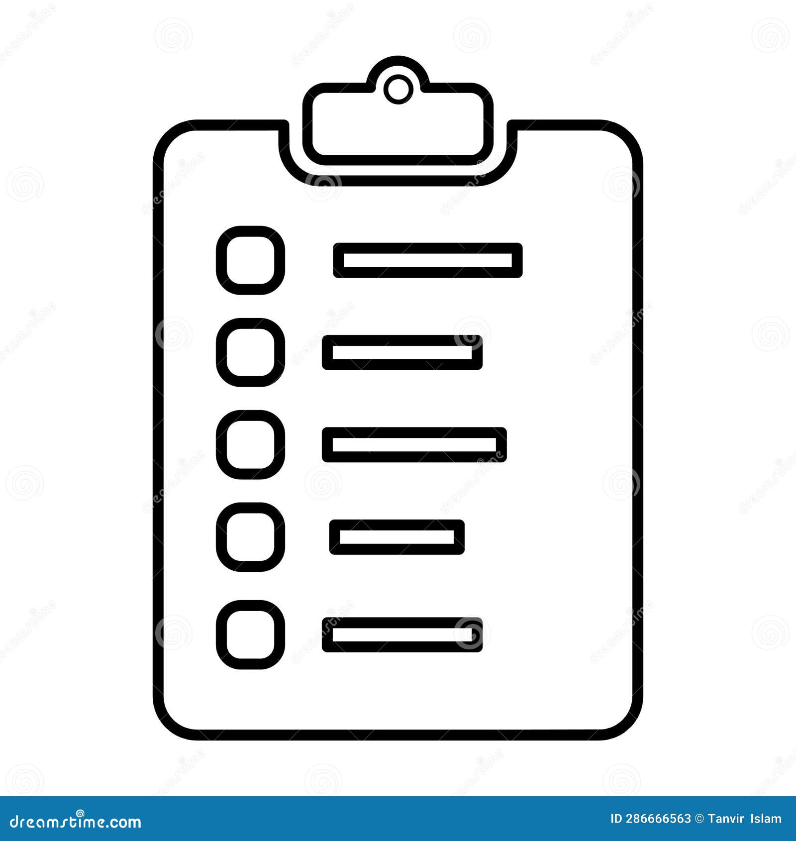 Study Program Icon in Outline Style Stock Illustration - Illustration ...