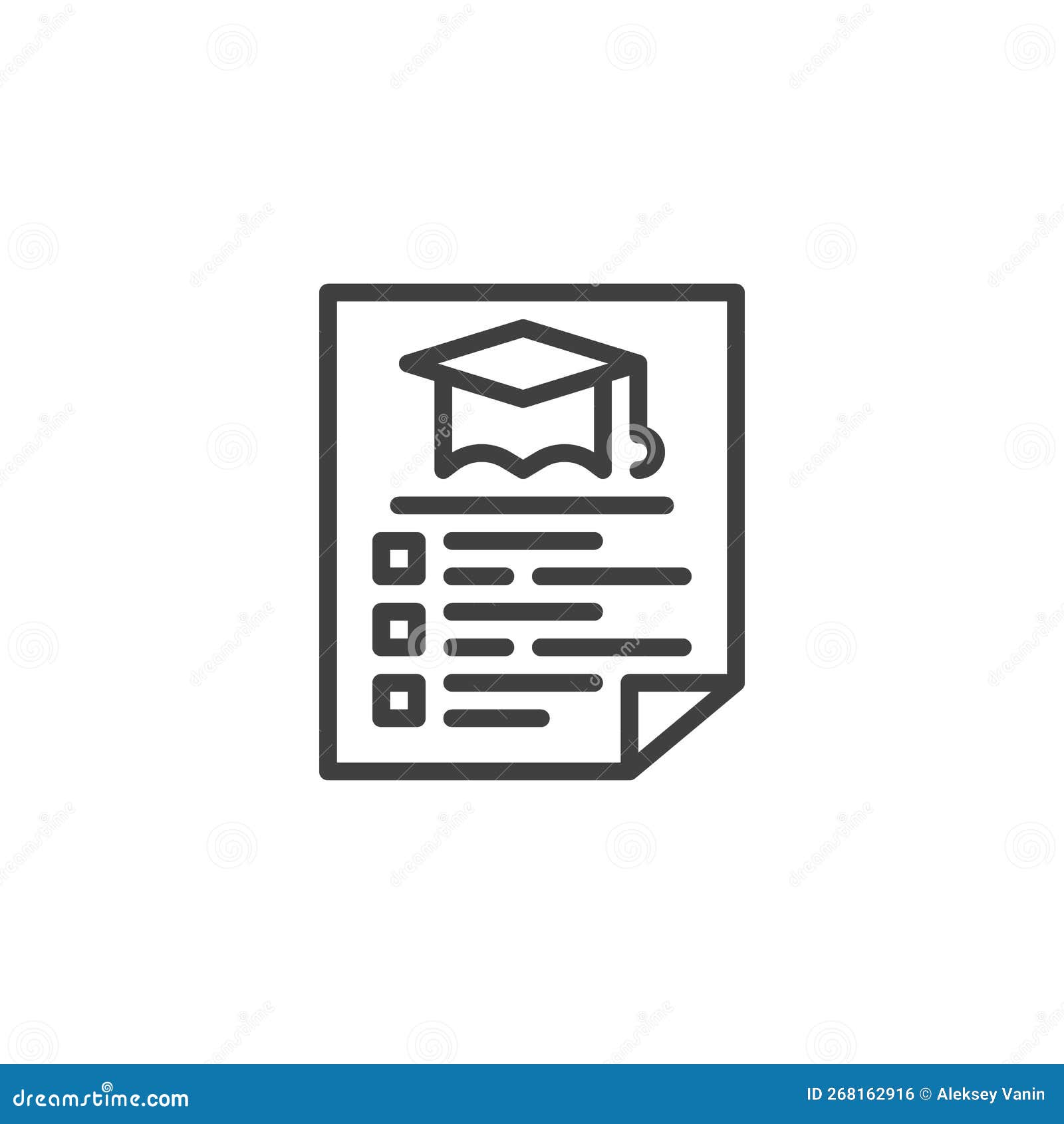 Study program line icon stock vector. Illustration of hollow - 268162916 Study program line icon stock vector. Illustration of hollow - 268162916