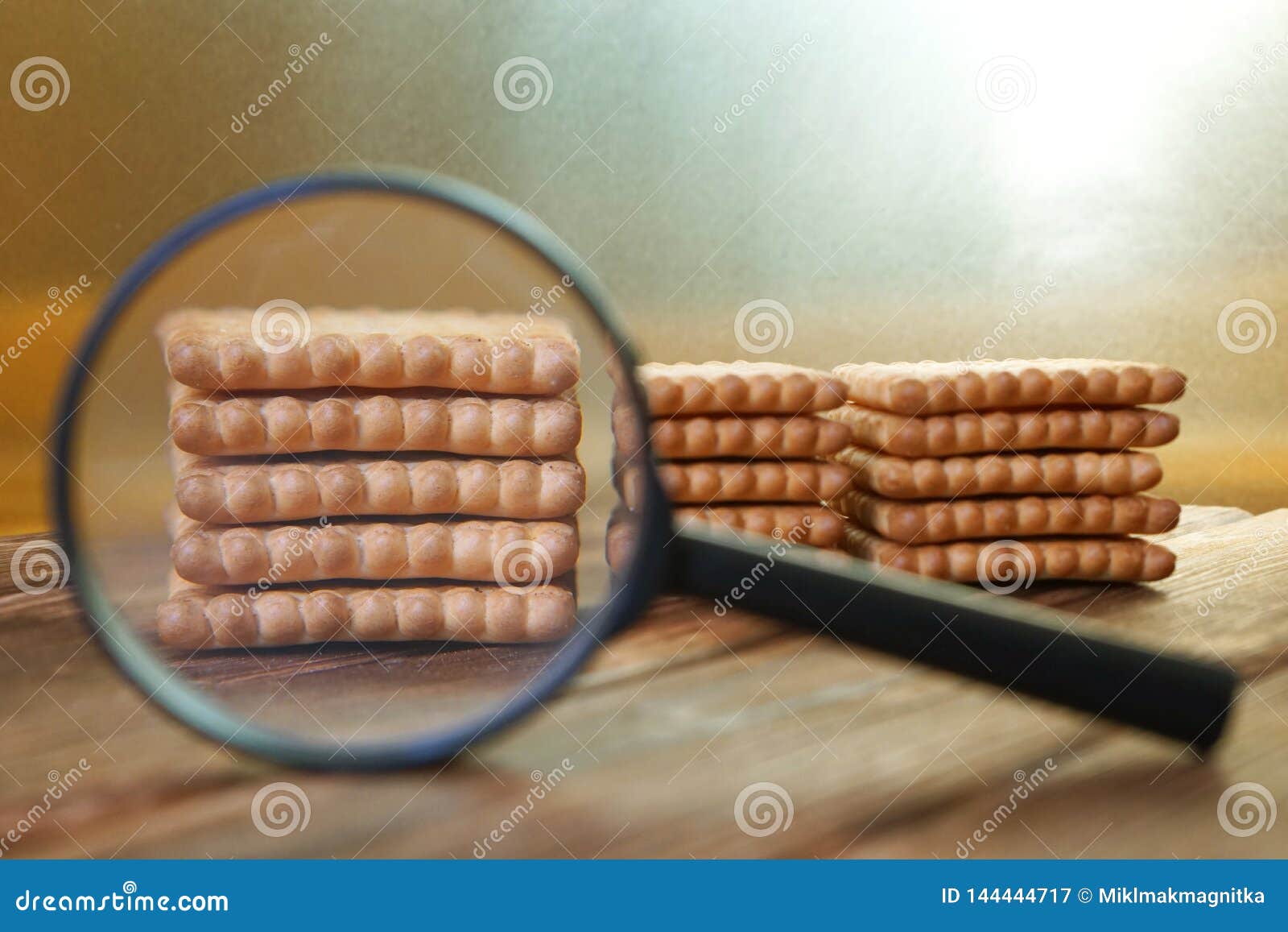 Study the Quality of Cookies and Crackers with a Magnifying Glass ...