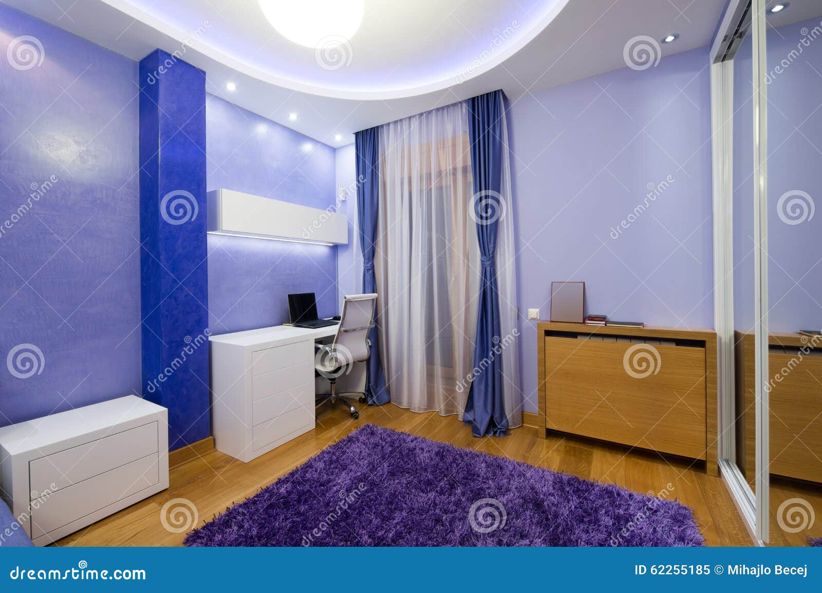 Study room interior stock image. Image of lamp, home - 62255185
