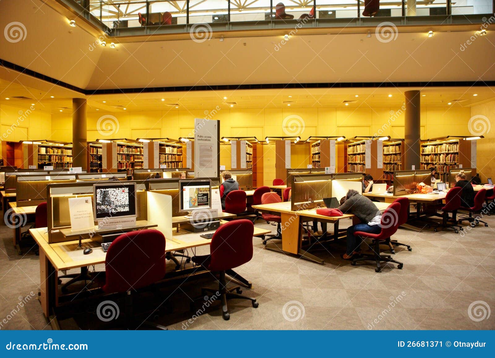 Study Room in State Library Editorial Photo - Image of library, desk ...