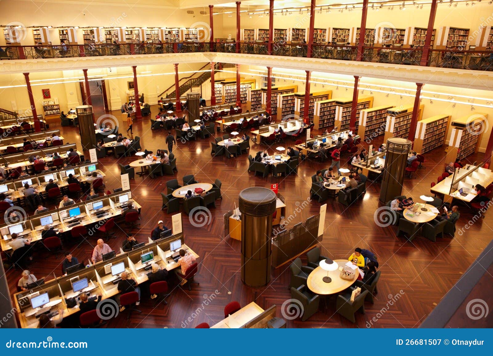 Study Room in State Library Editorial Photography - Image of indoor ...