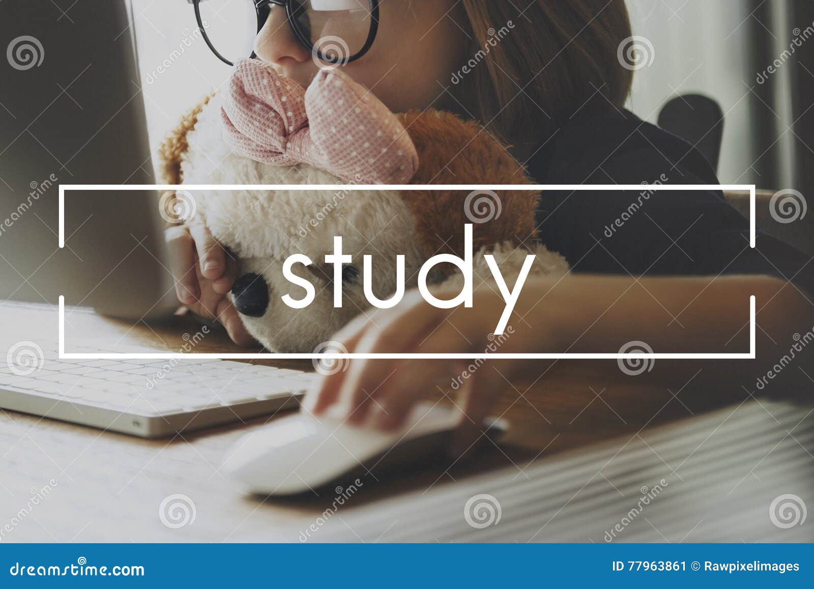 Study Student Studying Knowledge Learning Idea Concept Stock Image ...
