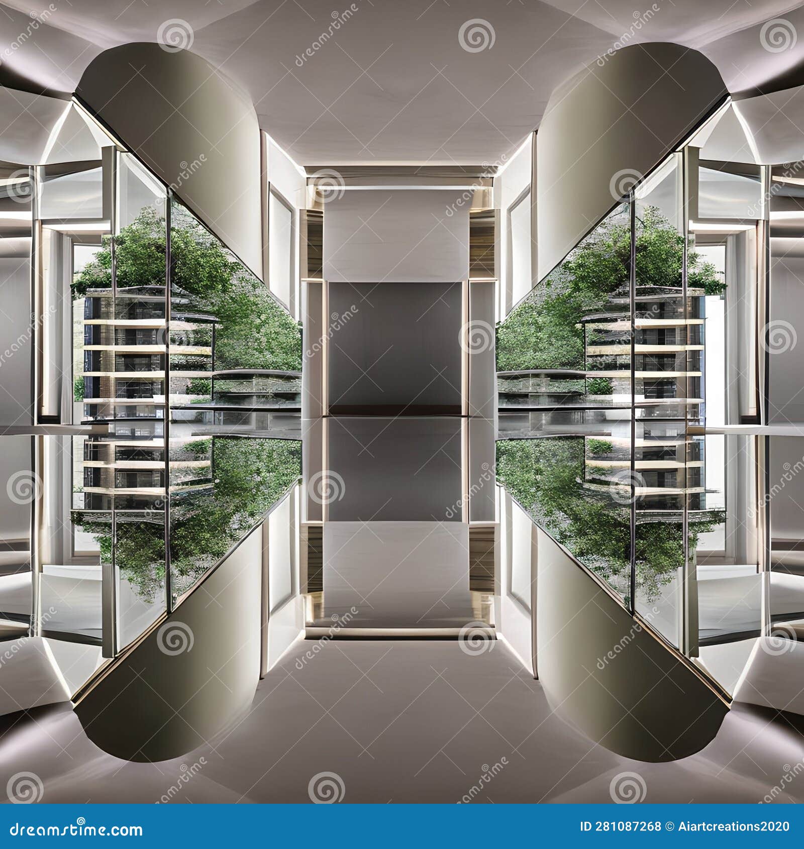 A Study in Symmetry and Asymmetry, with Balanced Compositions, Mirrored ...