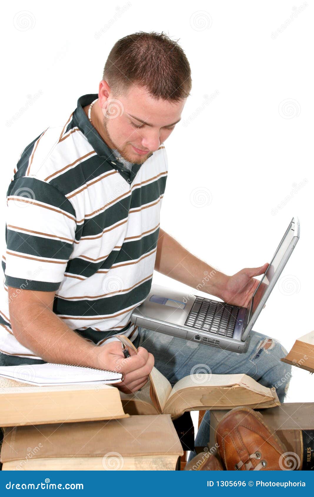 Study Time stock photo. Image of books, study, student - 1305696