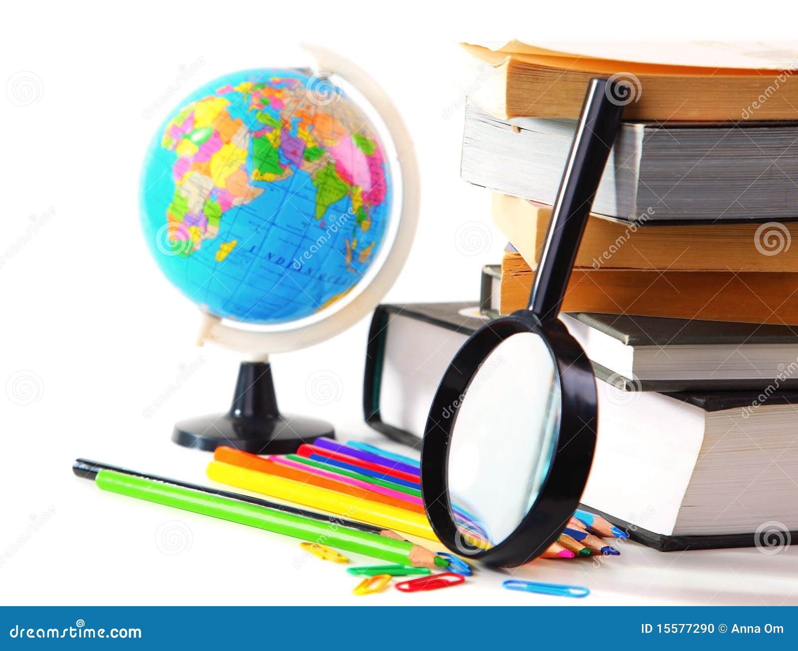 Study time stock photo. Image of isolated, educate, paperclip - 15577290