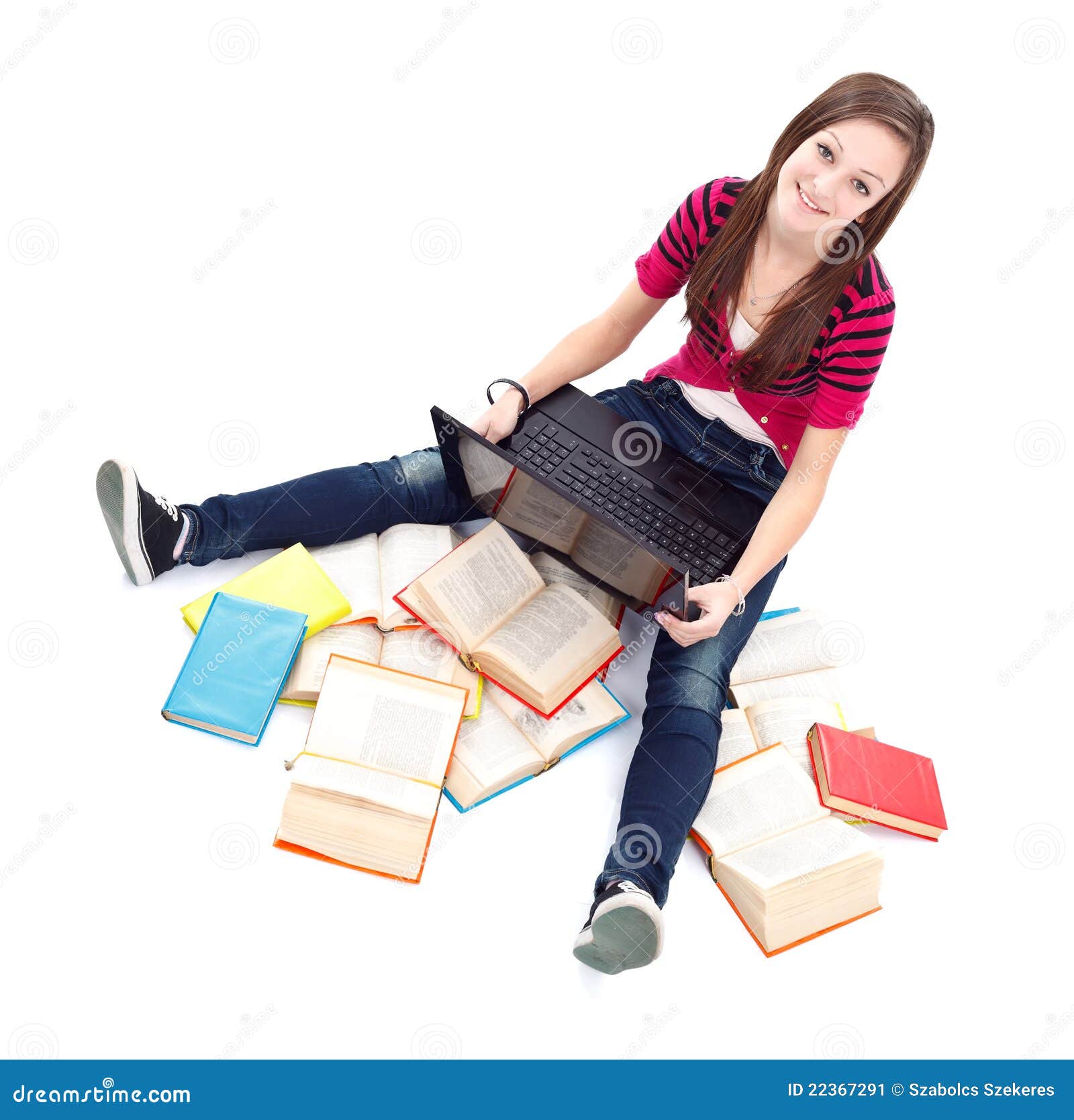 Study time stock image. Image of read, woman, learn, school - 22367291