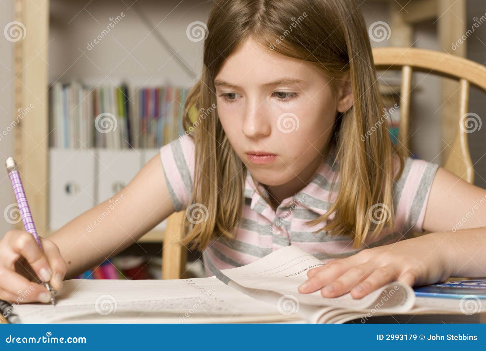 Study Time stock image. Image of child, book, young, reading - 2993179