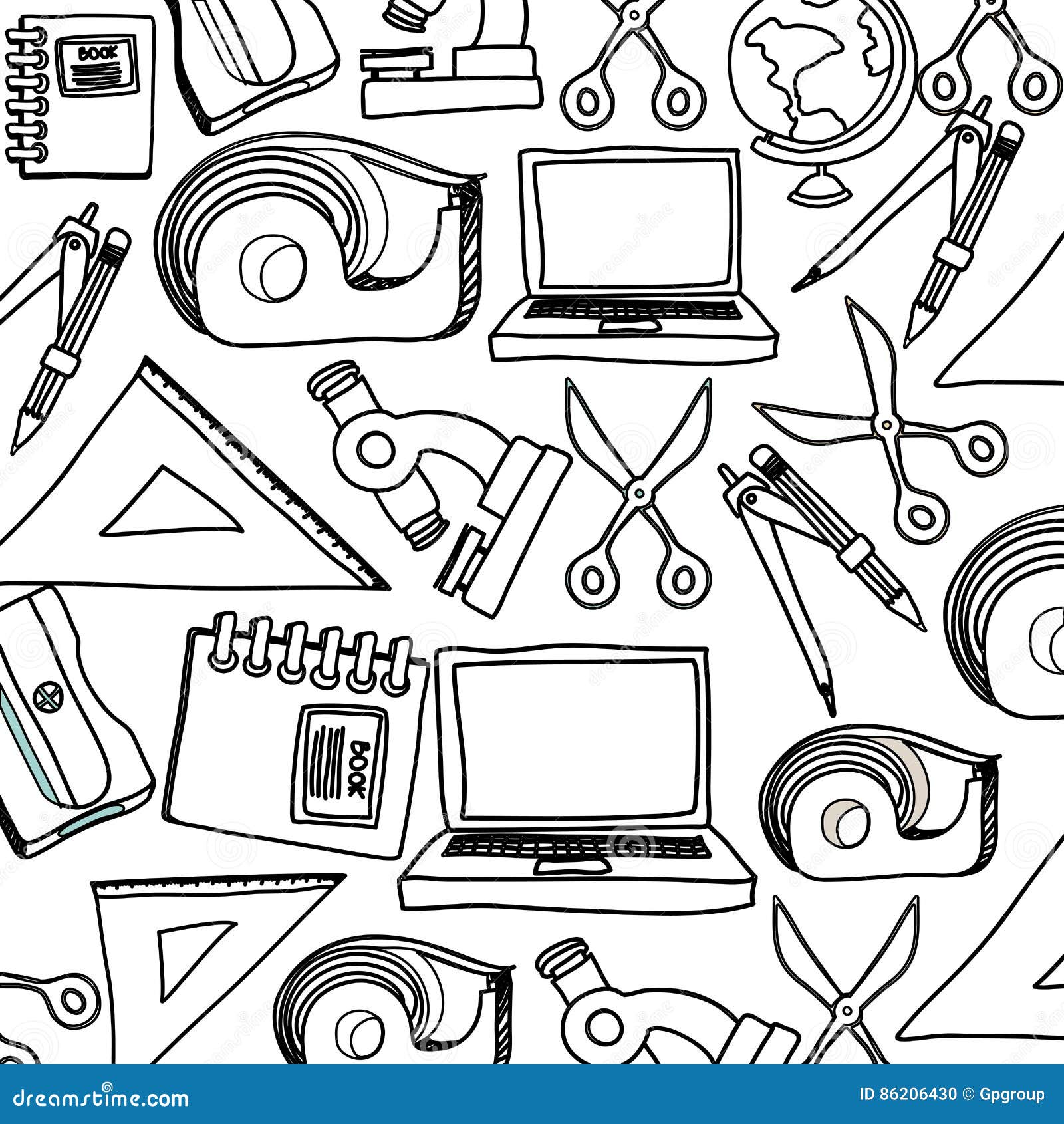 Study tools stock icon stock illustration. Illustration of isolated ...