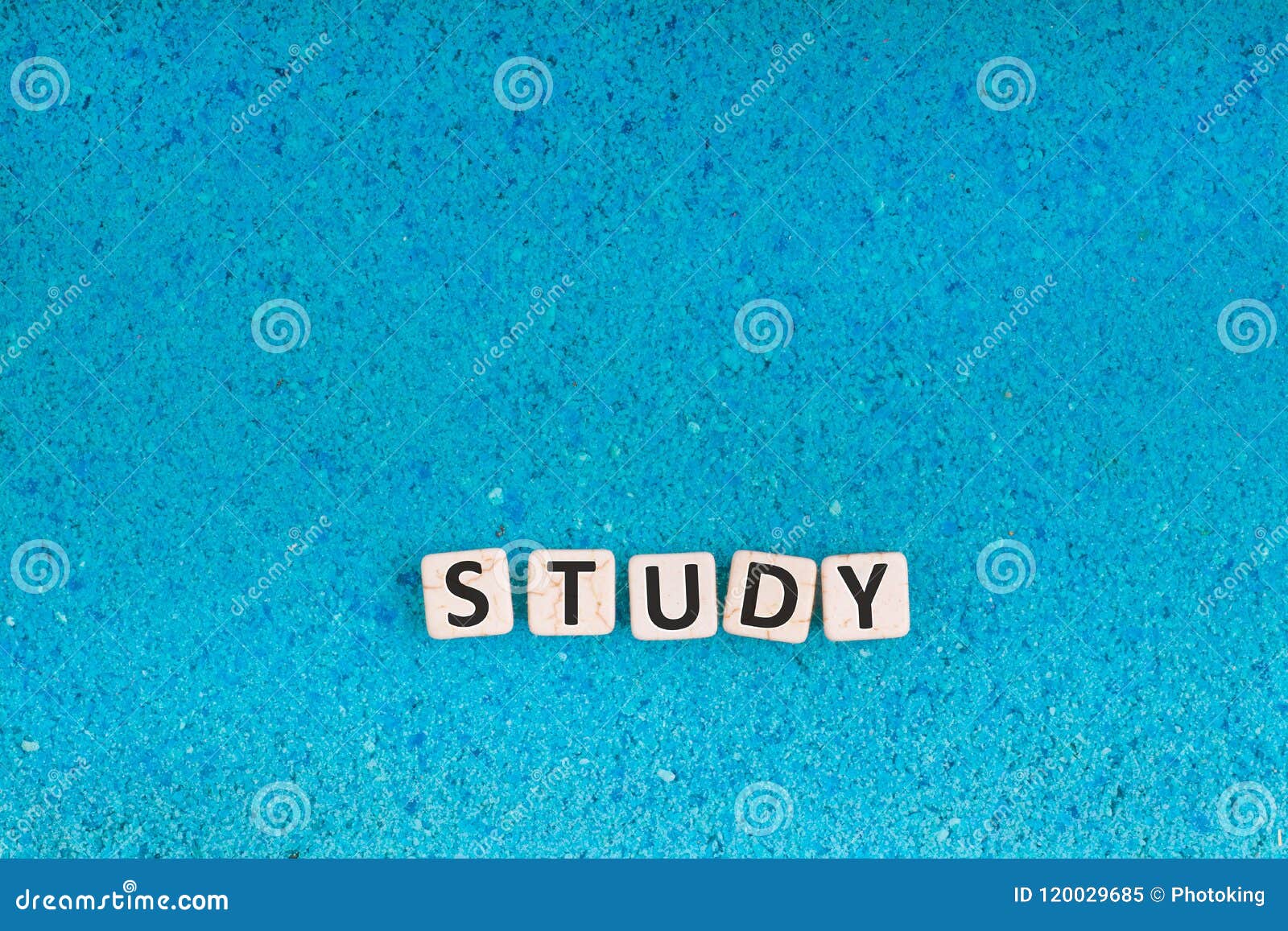 Study word on stone stock image. Image of paper, scholarship - 120029685