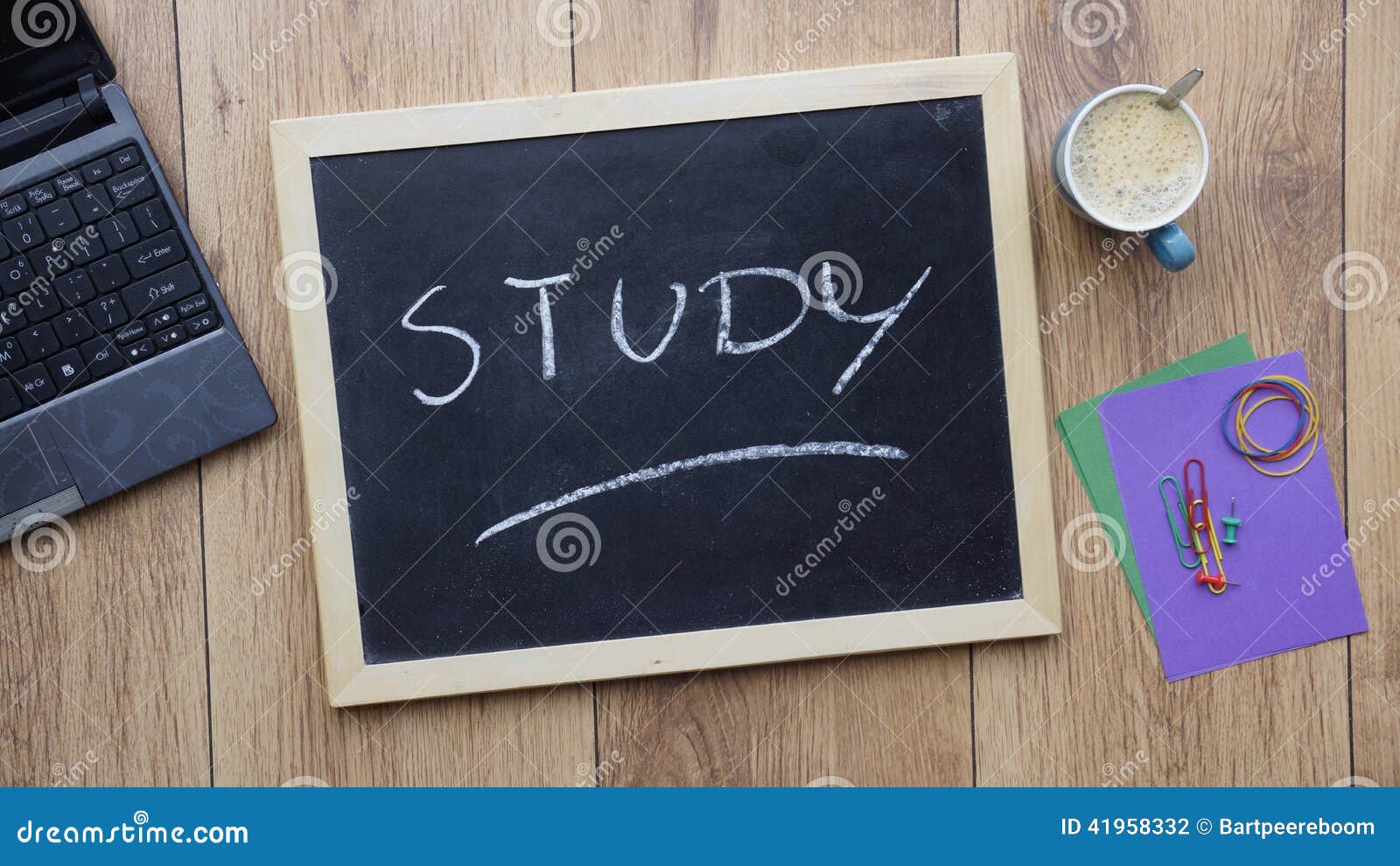 Study written stock photo. Image of business, chalk, international ...