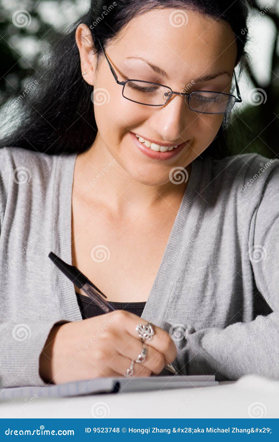 Studying stock photo. Image of beautiful, learning, complexion - 9523748