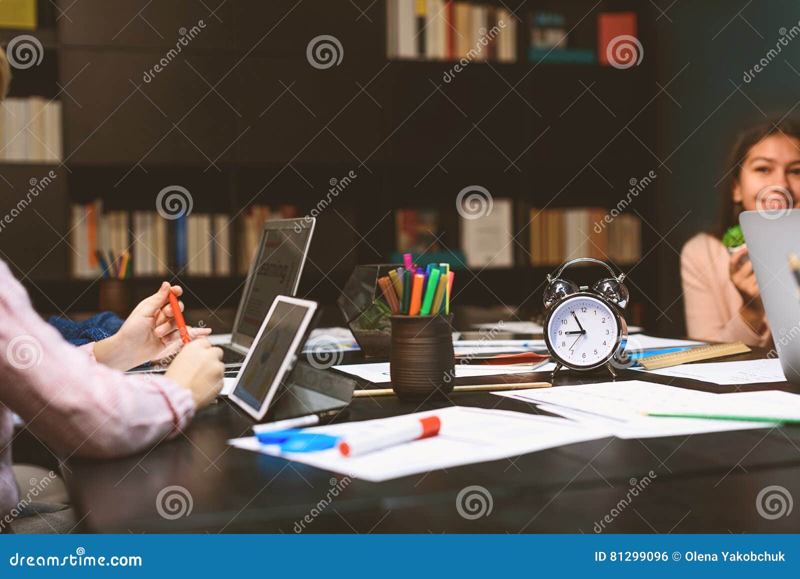 Studying Atmosphere in Restroom Stock Photo - Image of internet ...