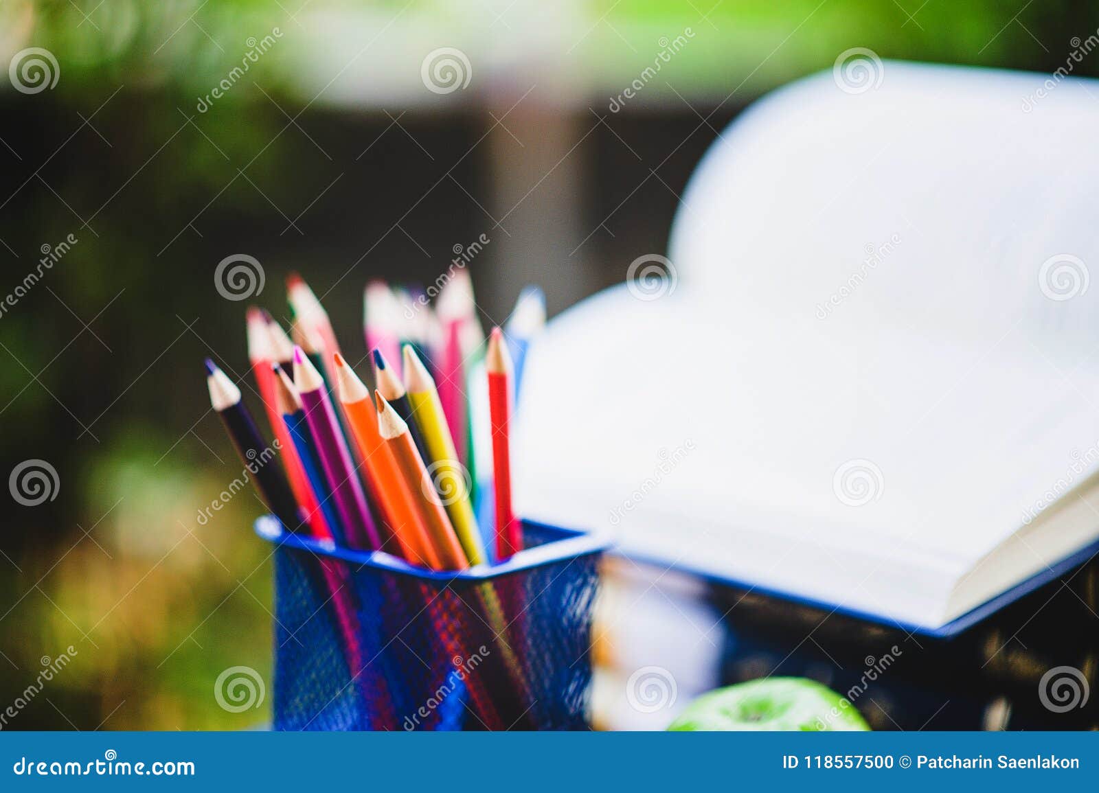 Studying Books and Learning Materials. Stock Photo - Image of educate ...