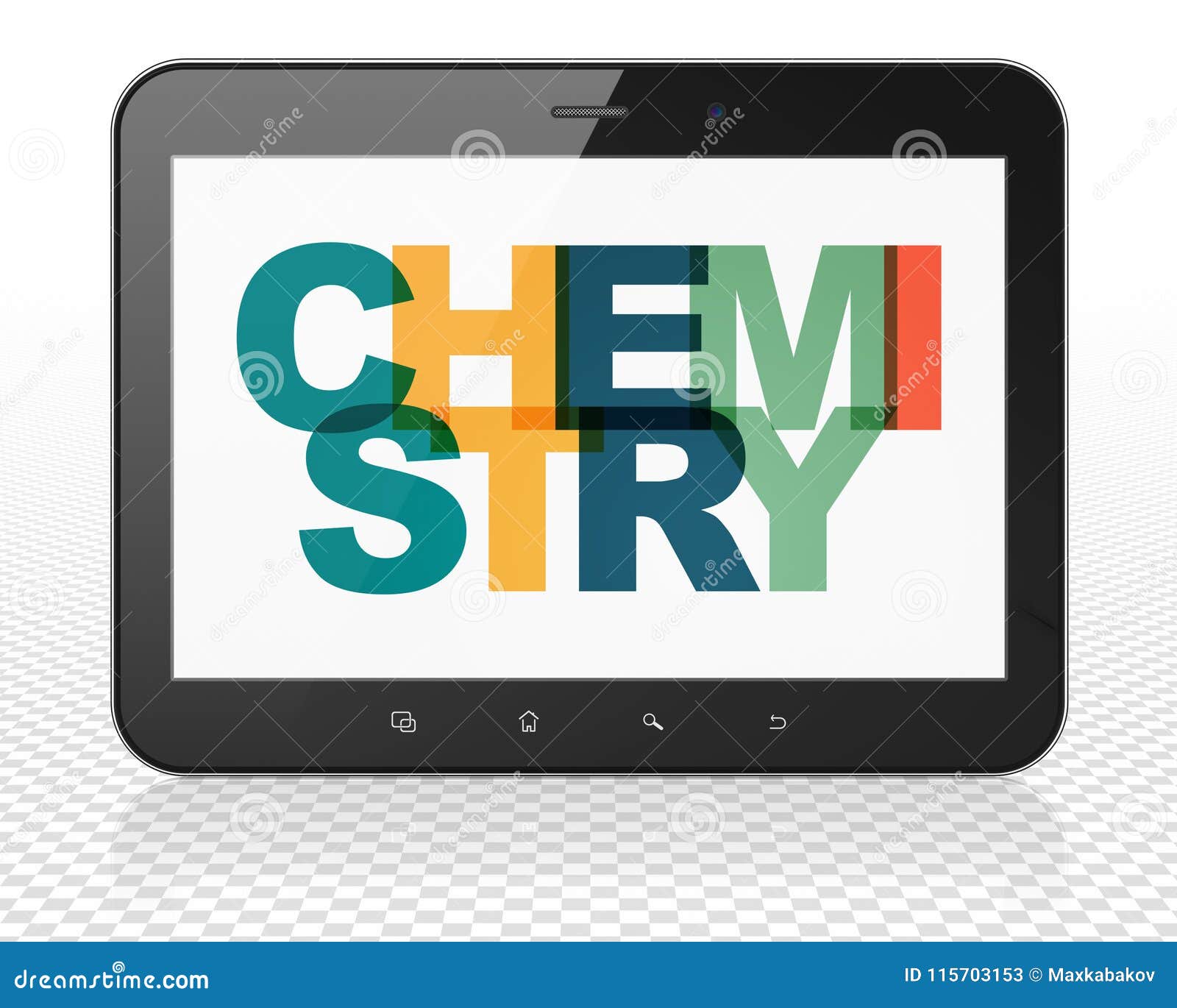 Studying Concept: Tablet Pc Computer with Chemistry on Display Stock ... Studying Concept: Tablet Pc Computer with Chemistry on Display Stock ...