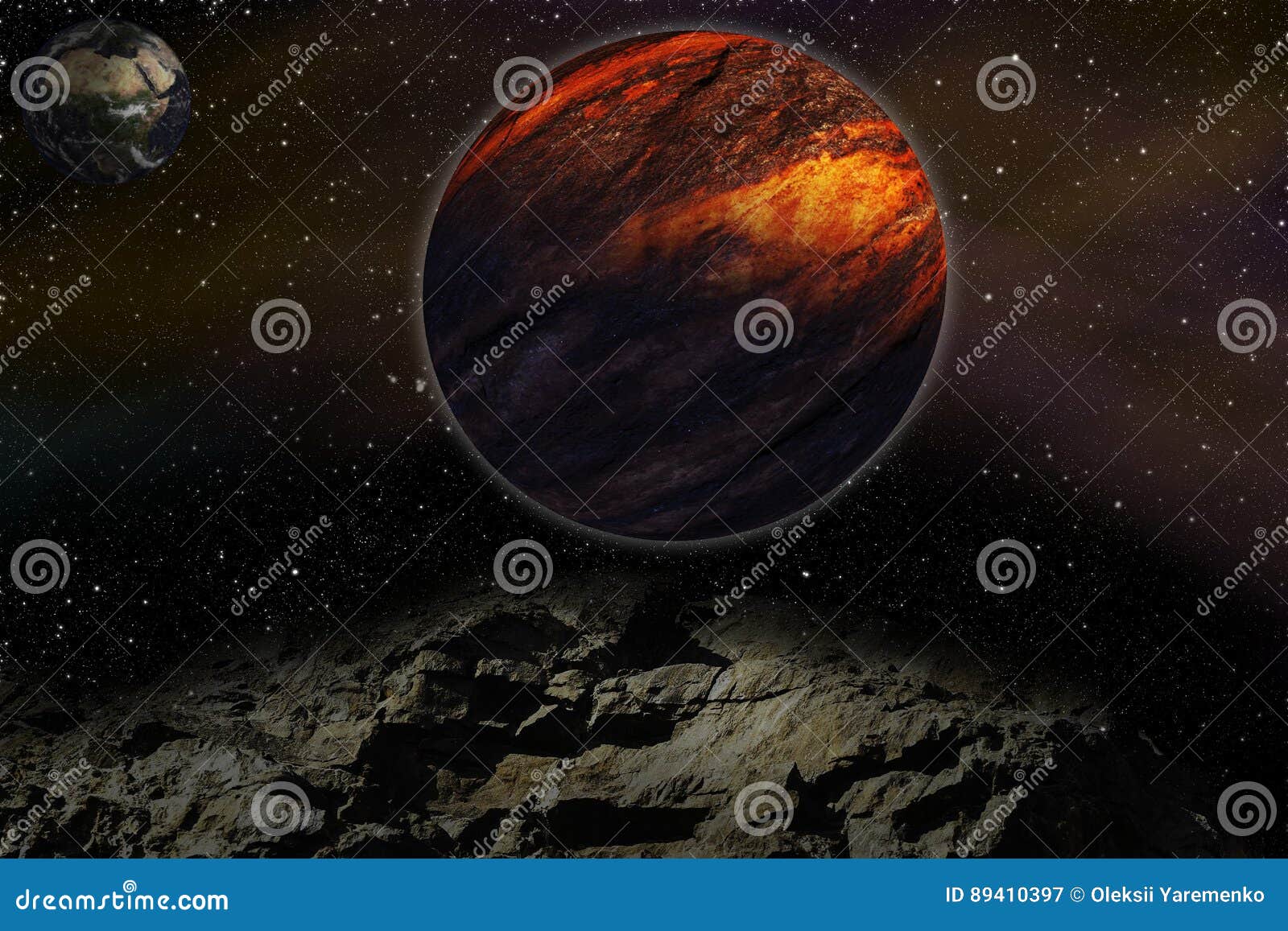 Studying of others planet stock illustration. Illustration of orbit ... Studying of others planet stock illustration. Illustration of orbit ...