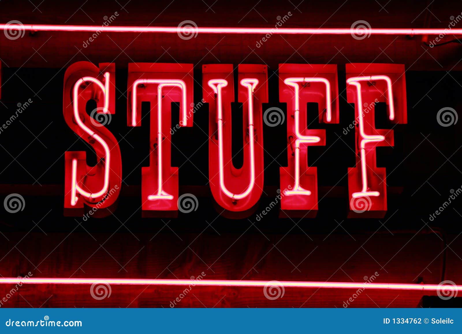 Stuff neon lights stock photo. Image of neon, shopping - 1334762