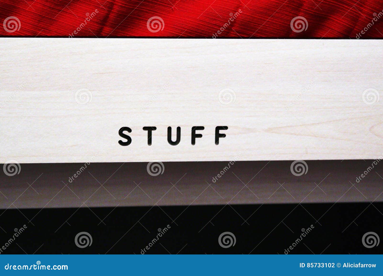 Stuff sign stock photo. Image of close, wood, background - 85733102