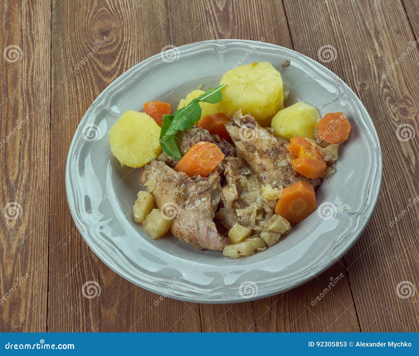 Stuffat tal-Fenek stock image. Image of dinner, style - 92305853