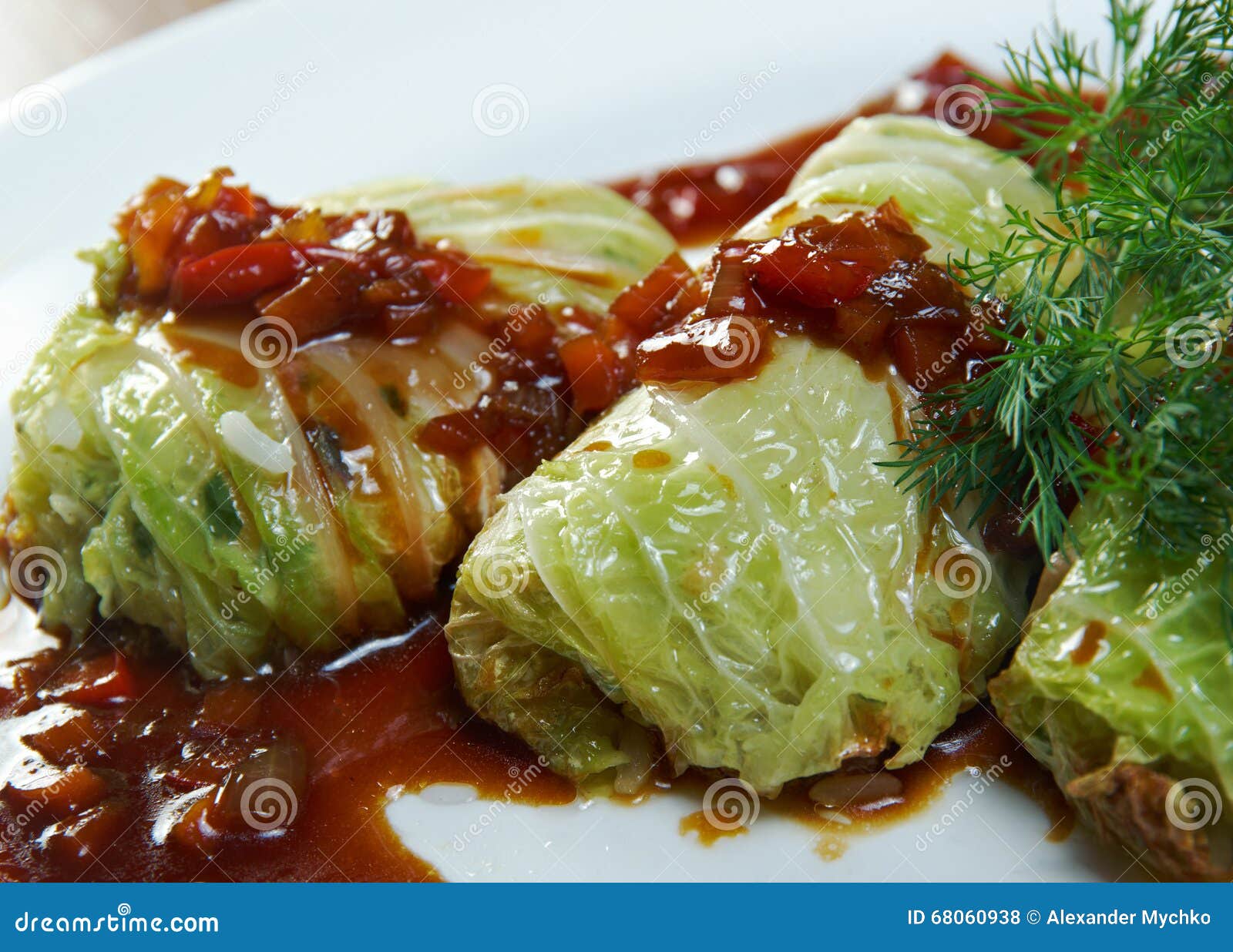 Stuffed cabbage leaves stock photo. Image of healthy - 68060938
