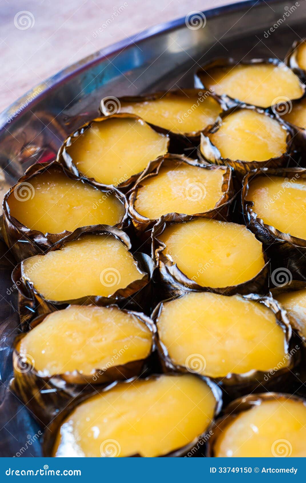 Stuffed Dough Pyramid Dessert Stock Photo - Image of celebrations ...