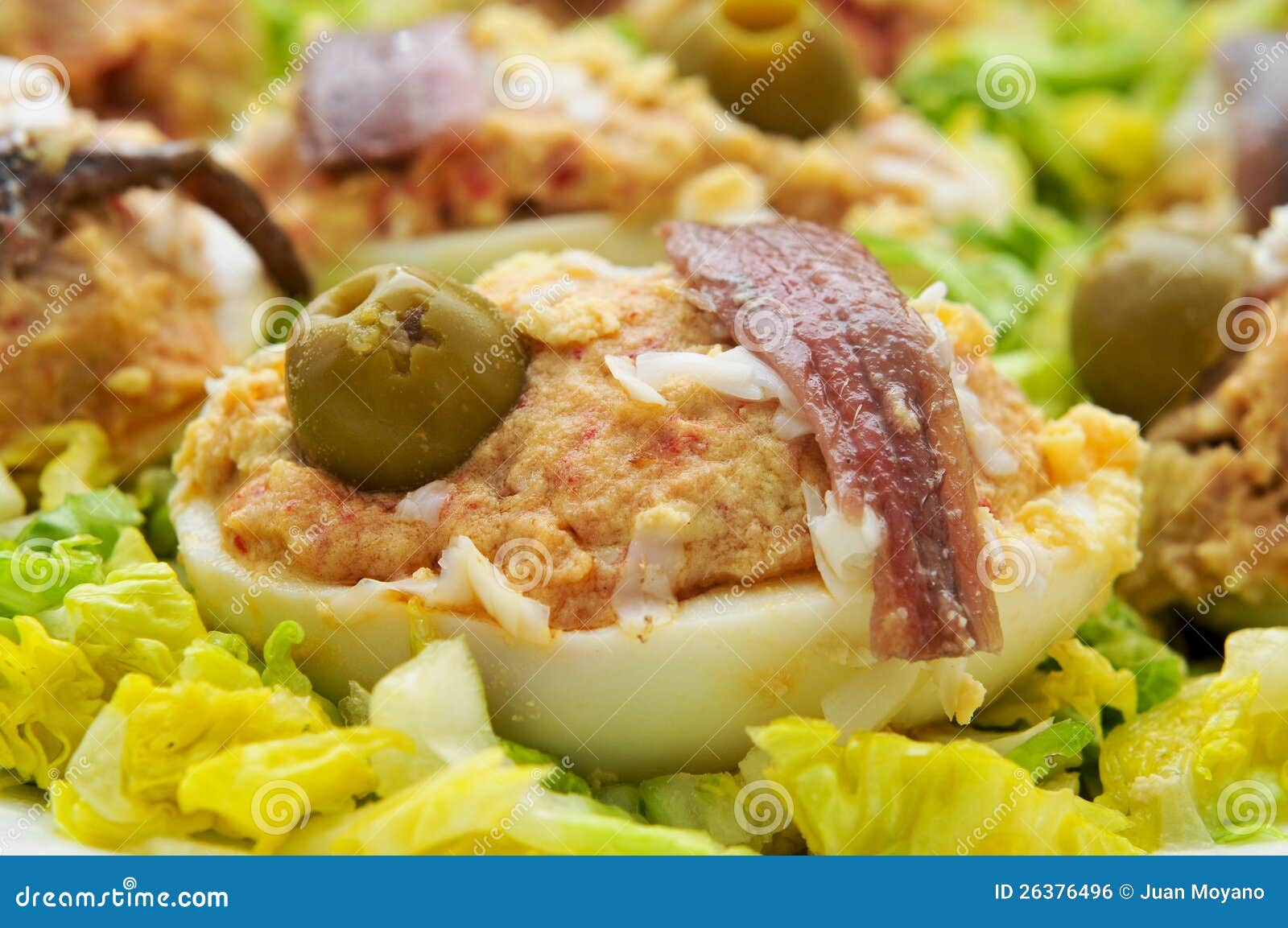 Stuffed eggs stock photo. Image of deviled, closeup, healthy - 26376496
