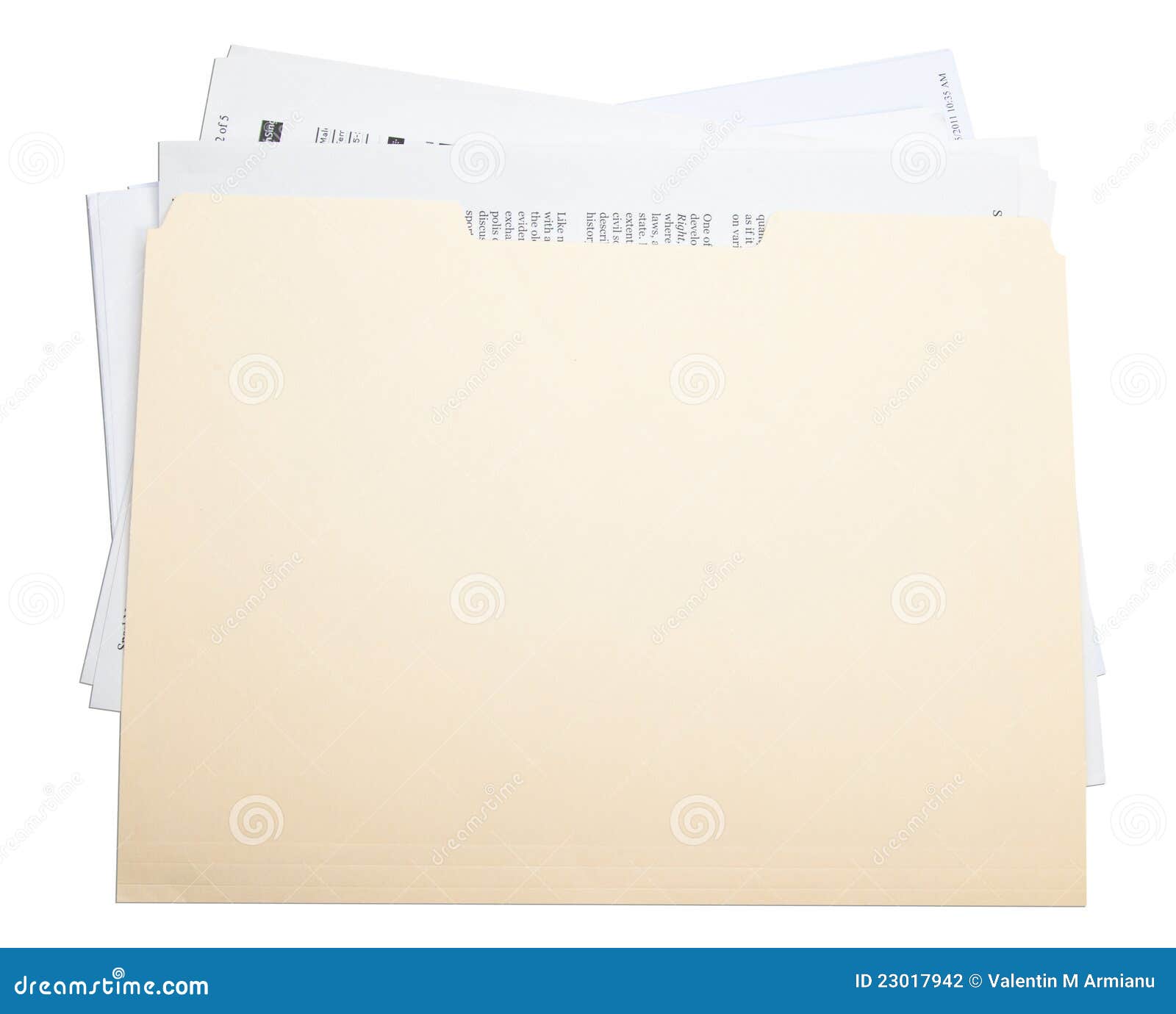 Stuffed file folder stock photo. Image of organize, pile - 23017942
