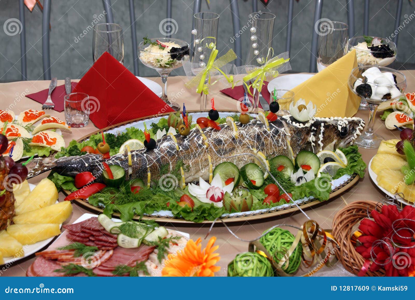 Stuffed fish stock image. Image of solemn, stuffed, fish - 12817609