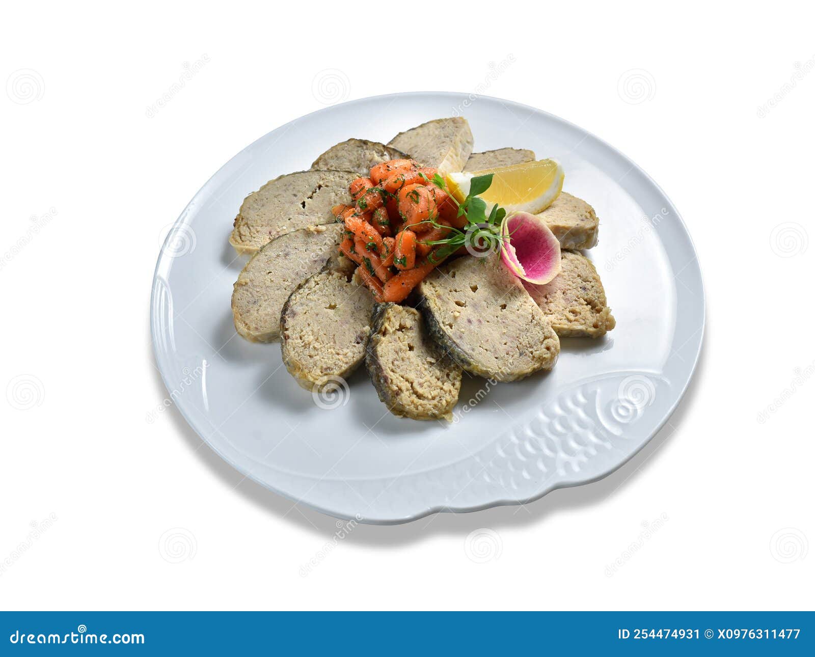 Stuffed Fish, Stuffed Fish Cut into Pieces, Fish Dish Stock Image ...