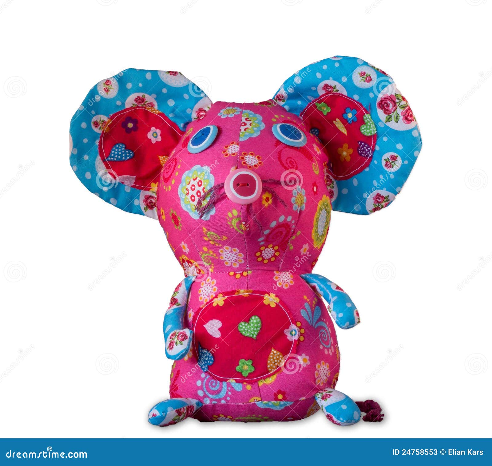 Stuffed mouse stock image. Image of cuddly, color, childhood - 24758553