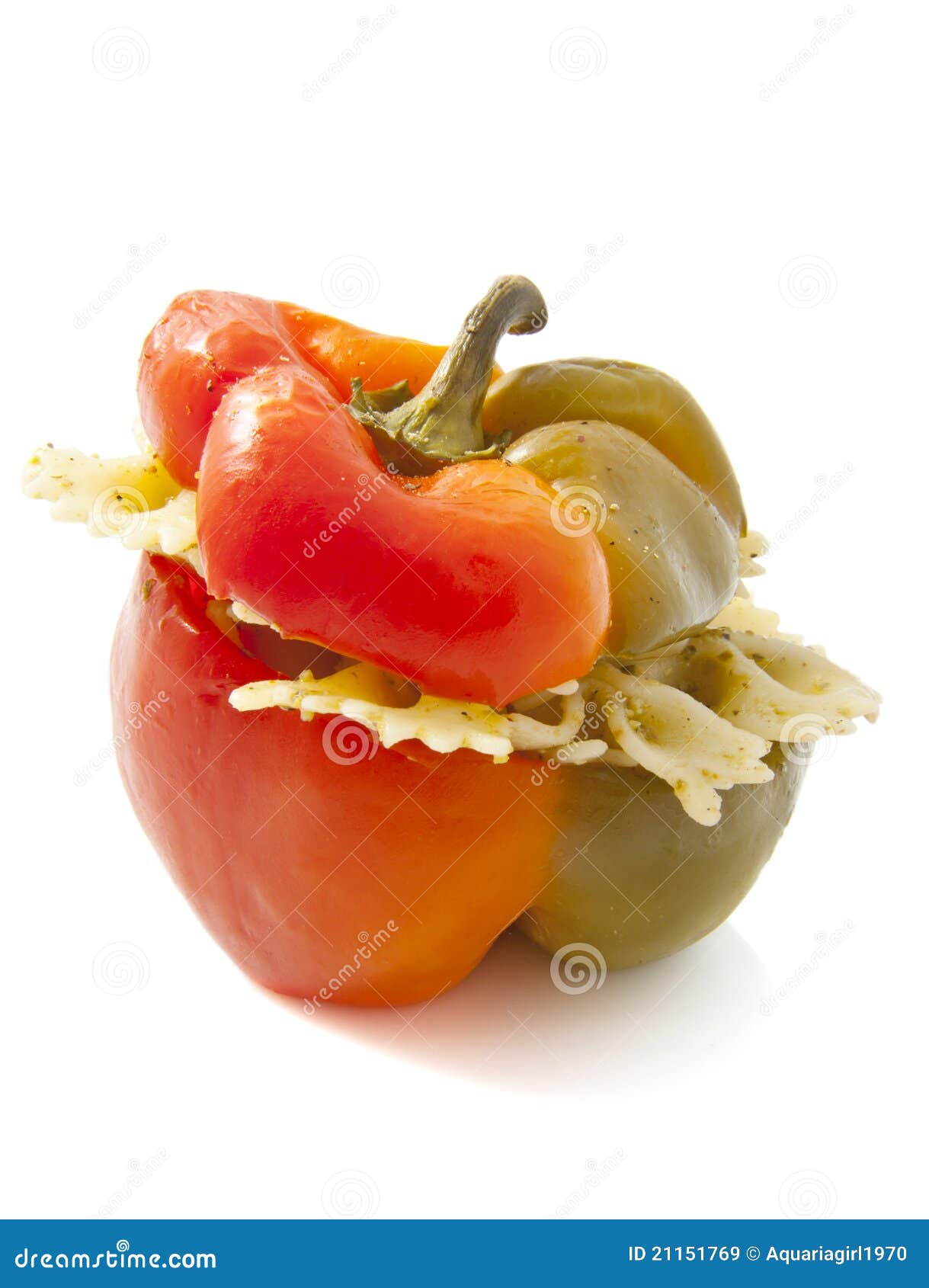 Stuffed Paprika stock image. Image of homemade, healthy - 21151769