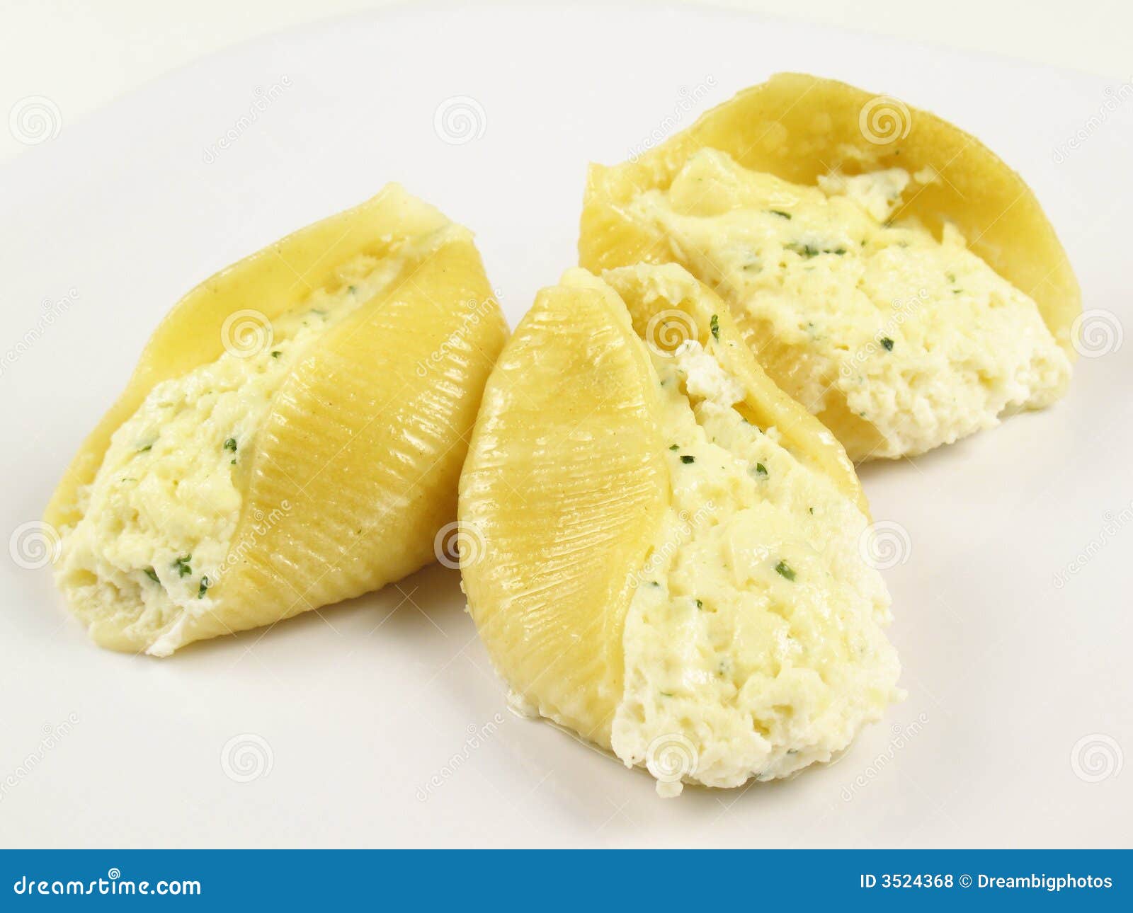 Stuffed Pasta Shells 1 stock photo. Image of italian, cooked - 3524368