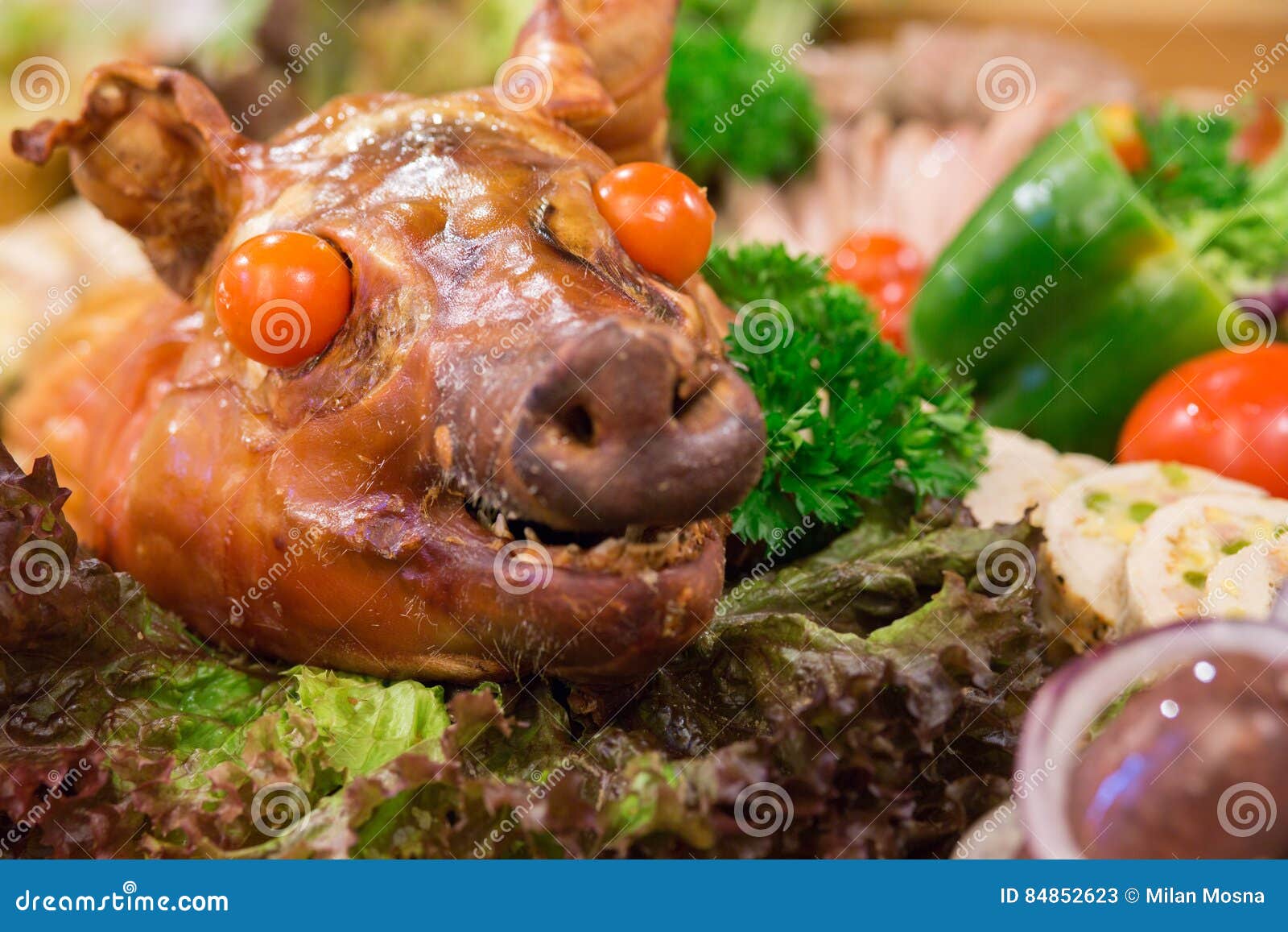 Stuffed Pig Food