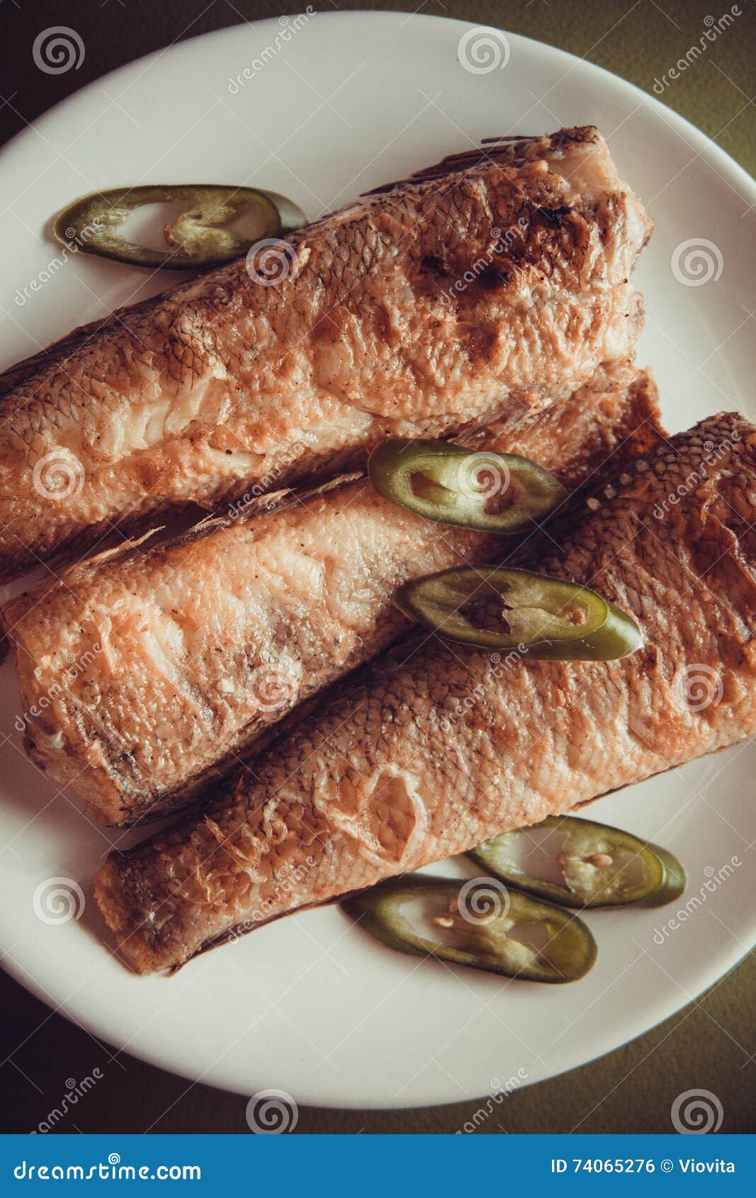 Stuffed rockcod stock photo. Image of dieting, close - 74065276
