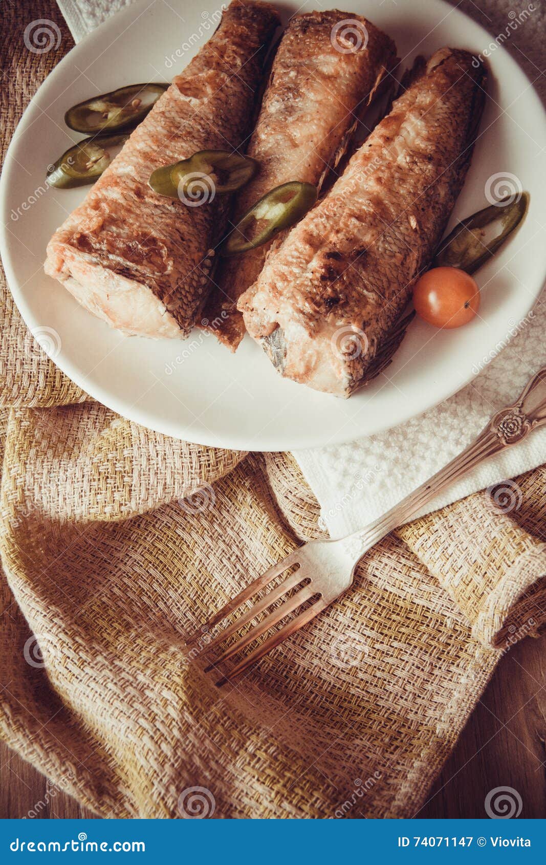 Stuffed rockcod stock image. Image of prepared, cuisine - 74071147