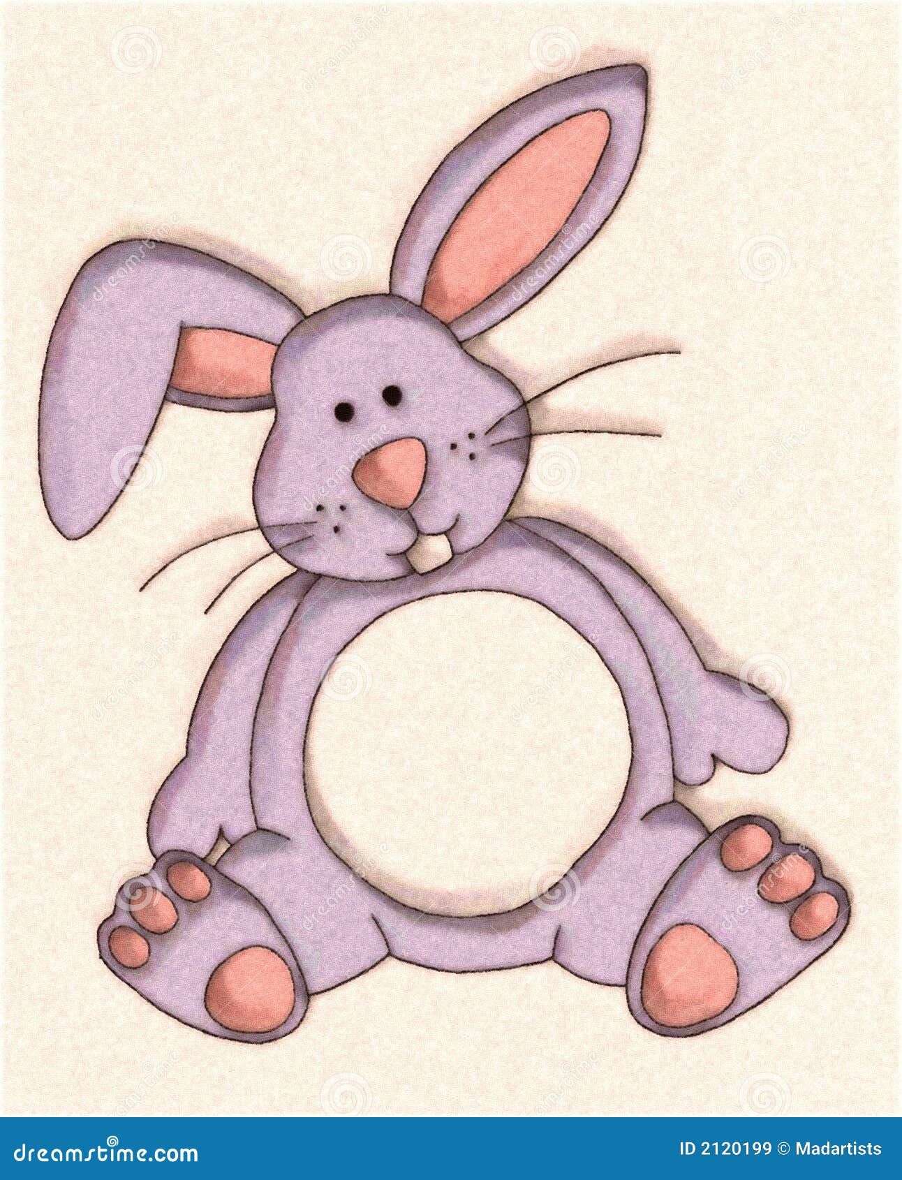 Stuffed Toy Rabbit Bunny stock illustration. Illustration of graphic ...