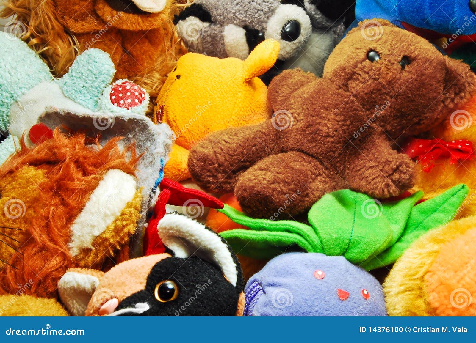 Stuffed toys stock photo. Image of toys, pile, doll, fuzz - 14376100