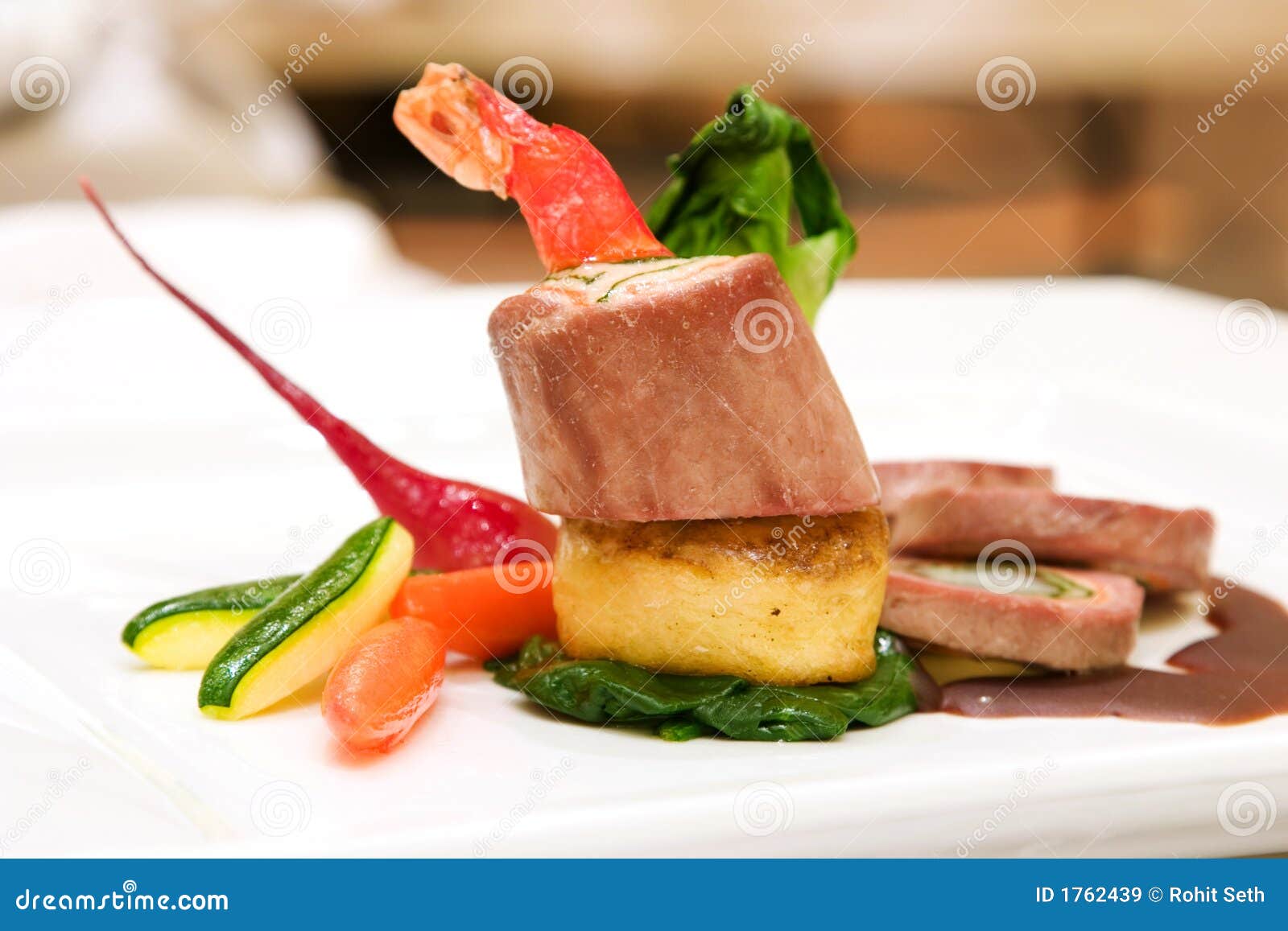 Stuffed Turkey Dinner stock image. Image of spinach, savory - 1762439