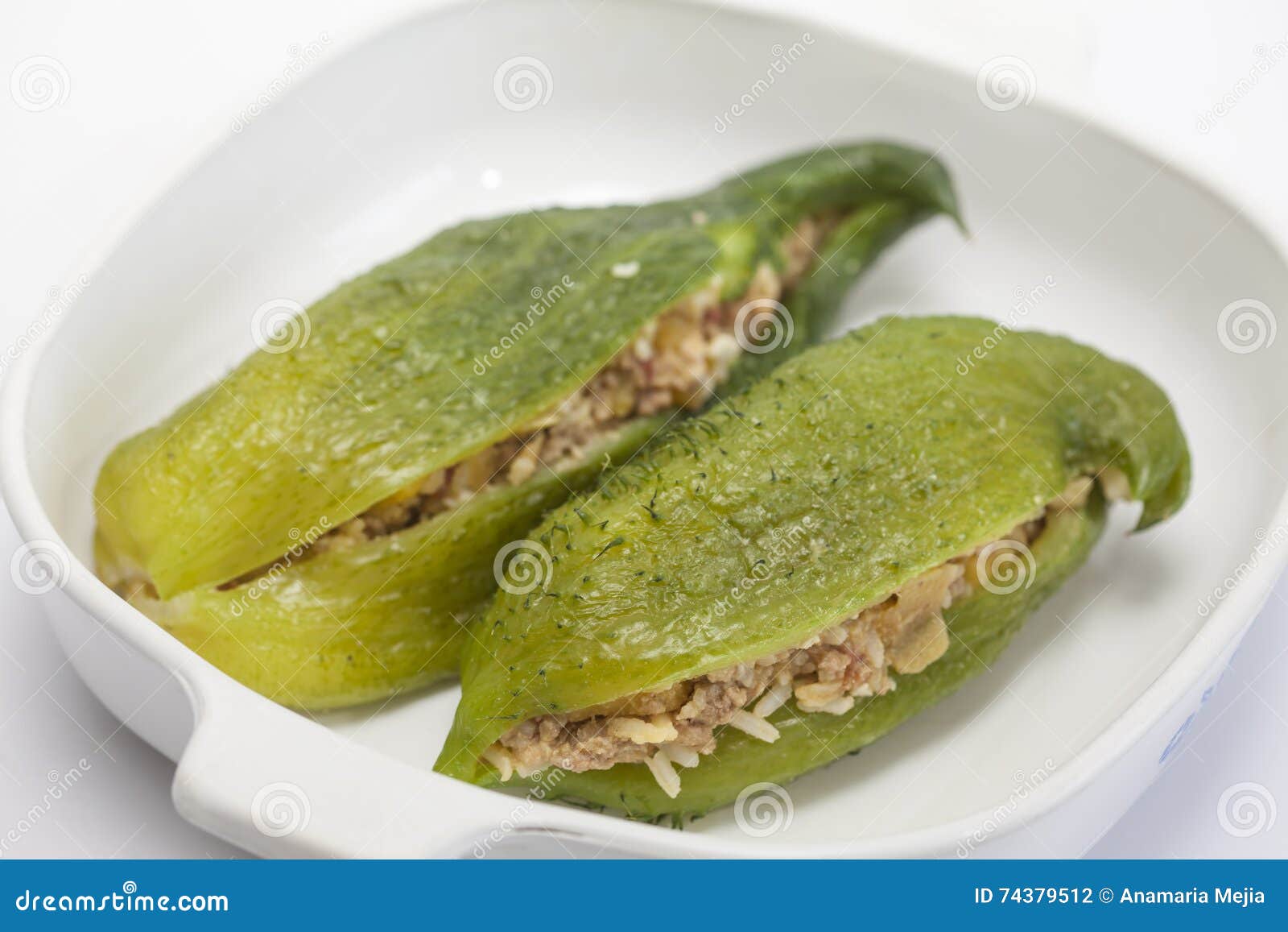Stuffing Cucumber Preparation Stock Photo - Image of parmesan, cucumber ...