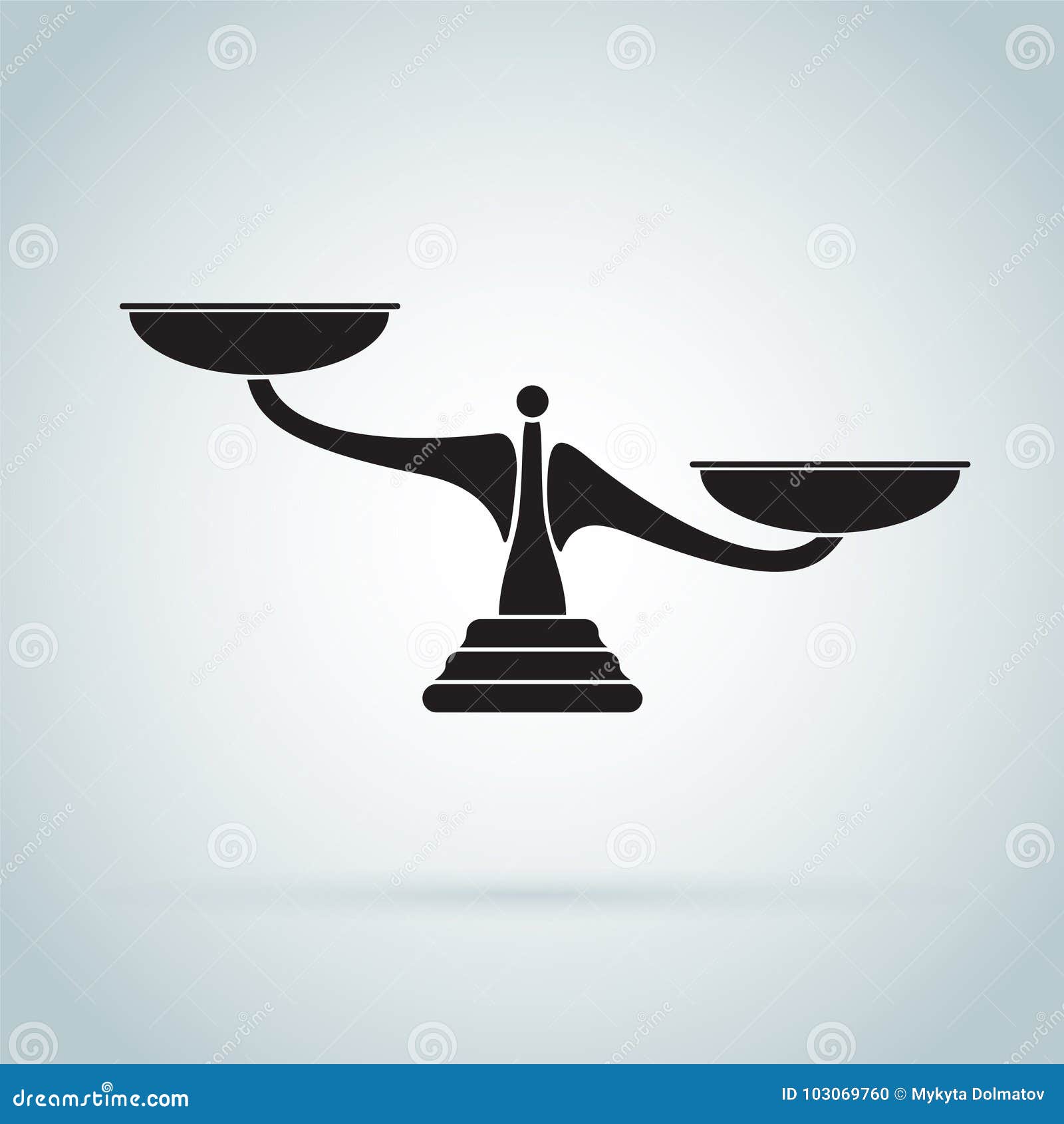 Stuft Ikone Ein Vektorschwarzskala-Schattenbildillustration Stock ...