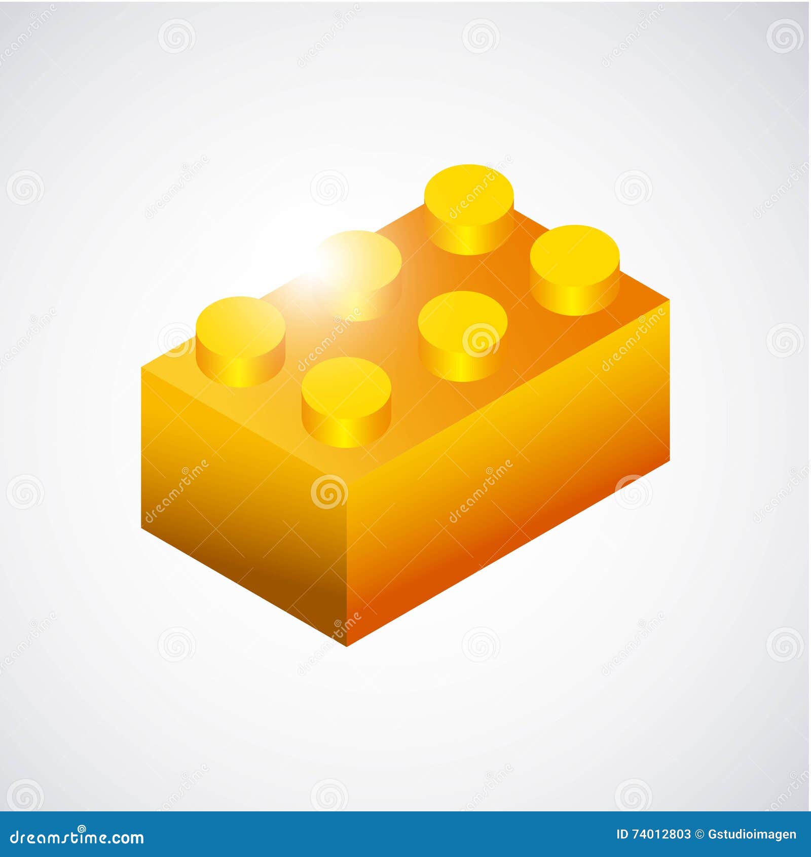 Stuk Van Legopictogram Spelontwerp Grafische Vector Stock Illustratie ...