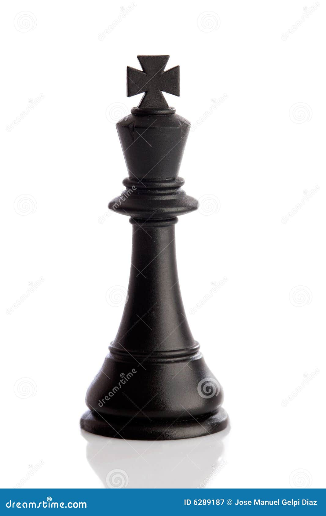 Stuk Van Schaak. De Koning Status Stock Afbeelding - Image of schaak ...