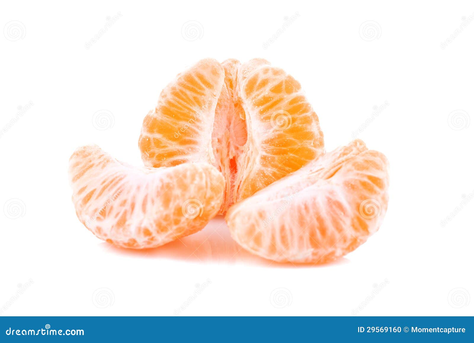 Stukken Van Oranje Mandarijn Stock Foto - Image of perfect, levensstijl ...