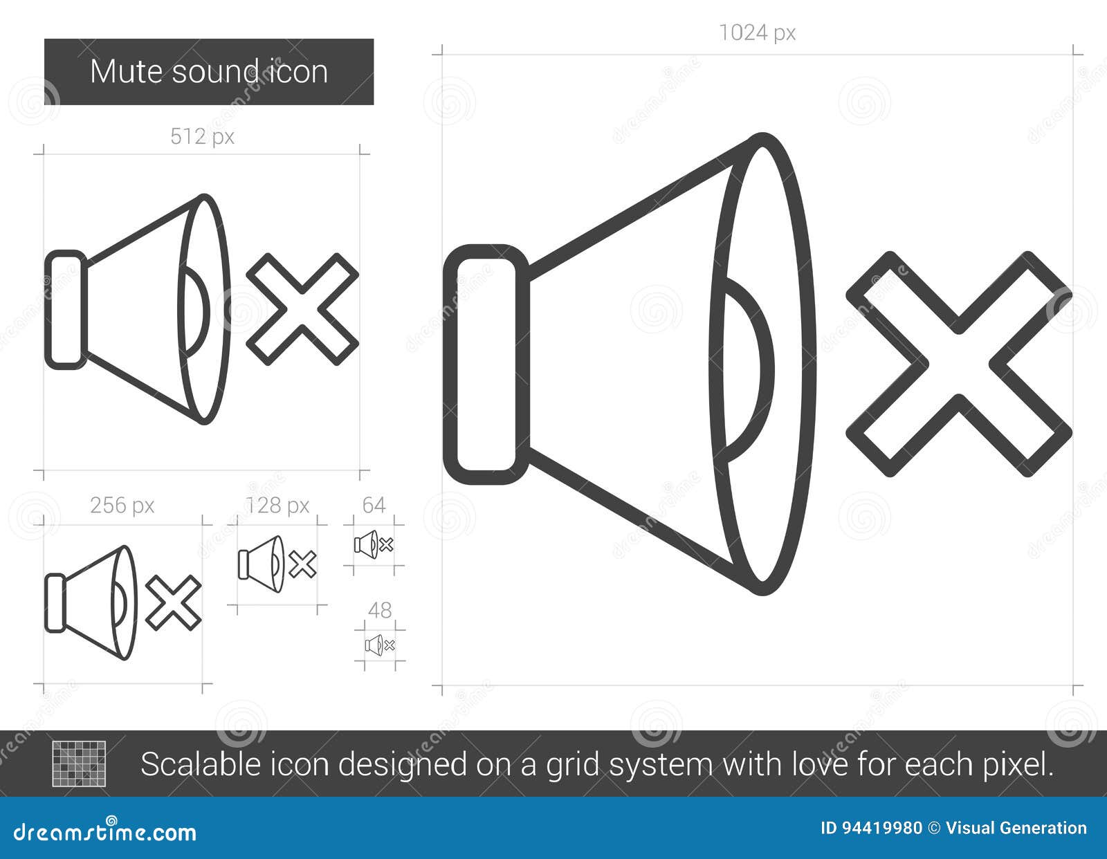 Stum solid linje symbol vektor illustrationer. Illustration av spelare ...