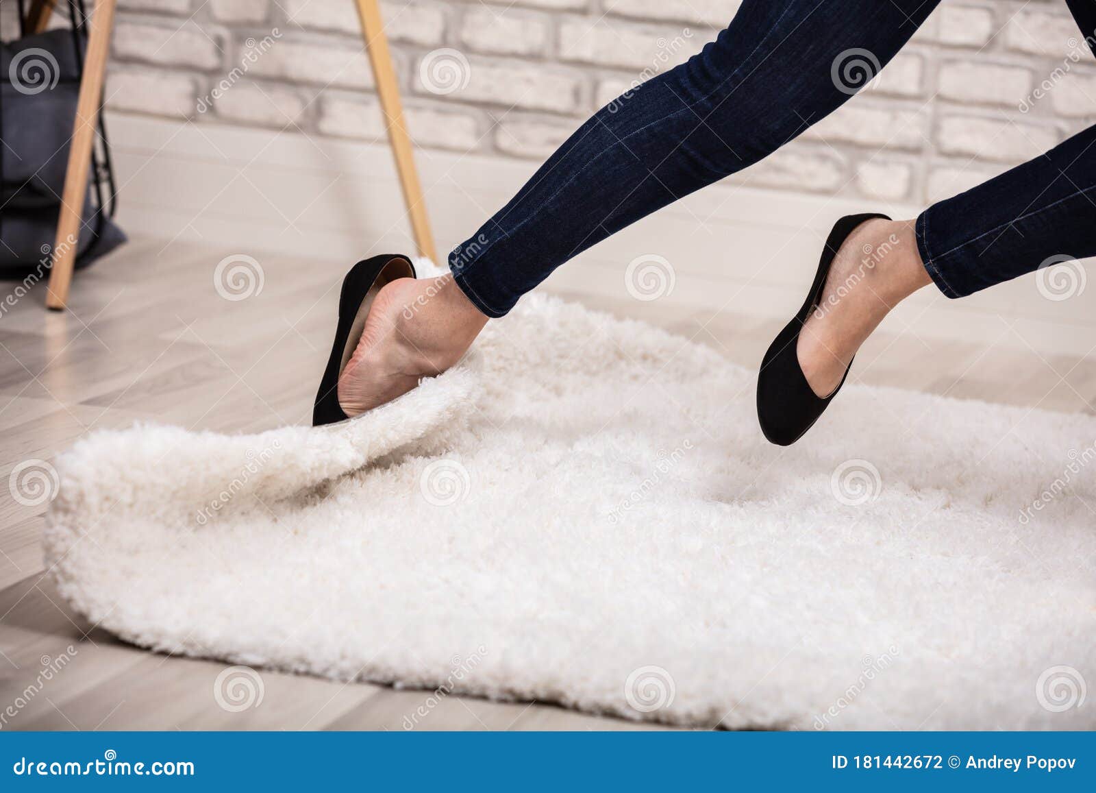 Stumble in a Carpet stock photo. Image of ambulance - 181442672