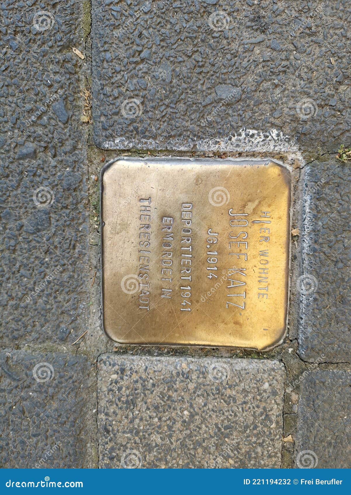 Stumbling Blocks in Germany Cologne on the Street Editorial Photography ...