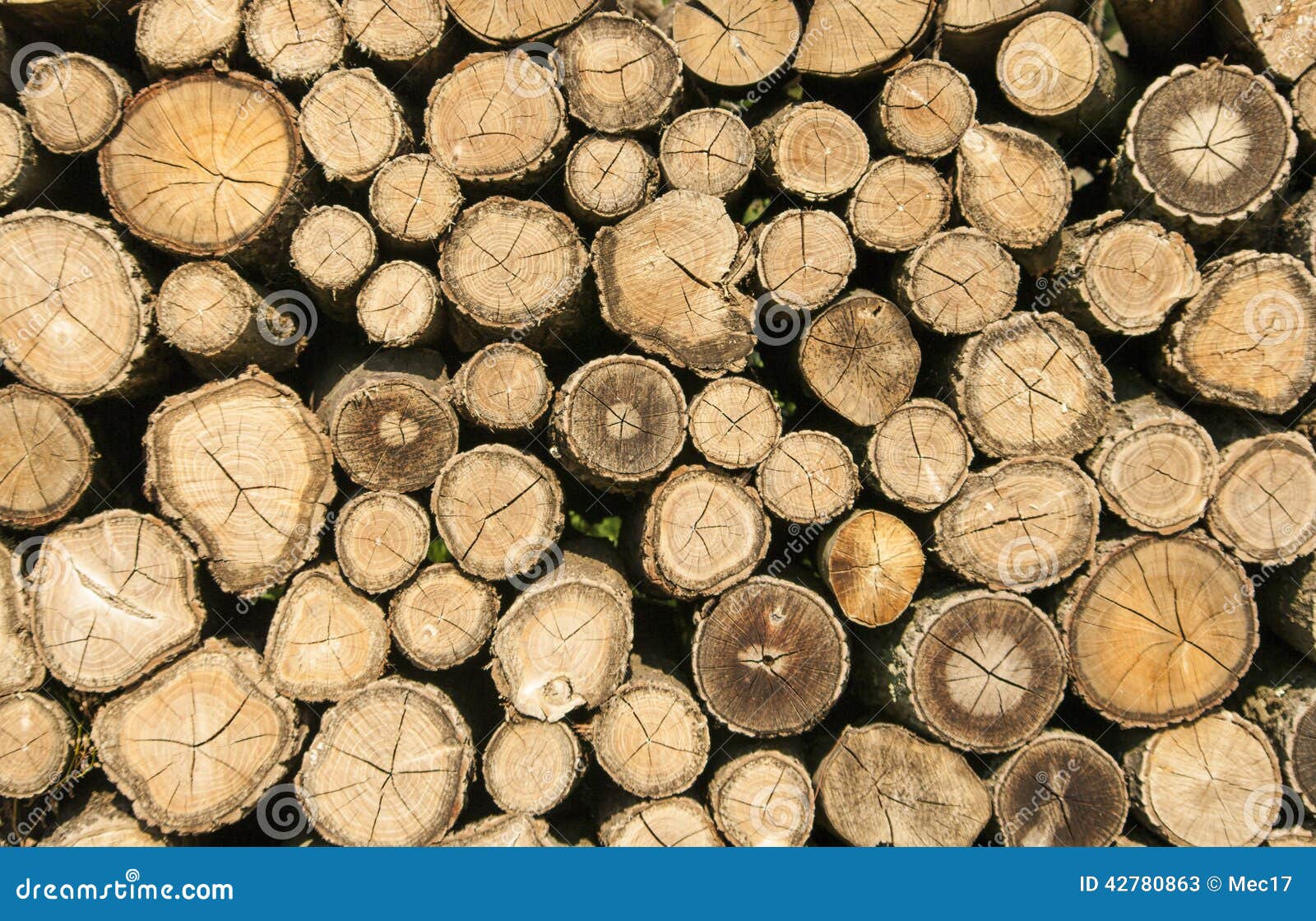 Stump Stack Background, Texture Stock Image - Image of color, bumpy ...