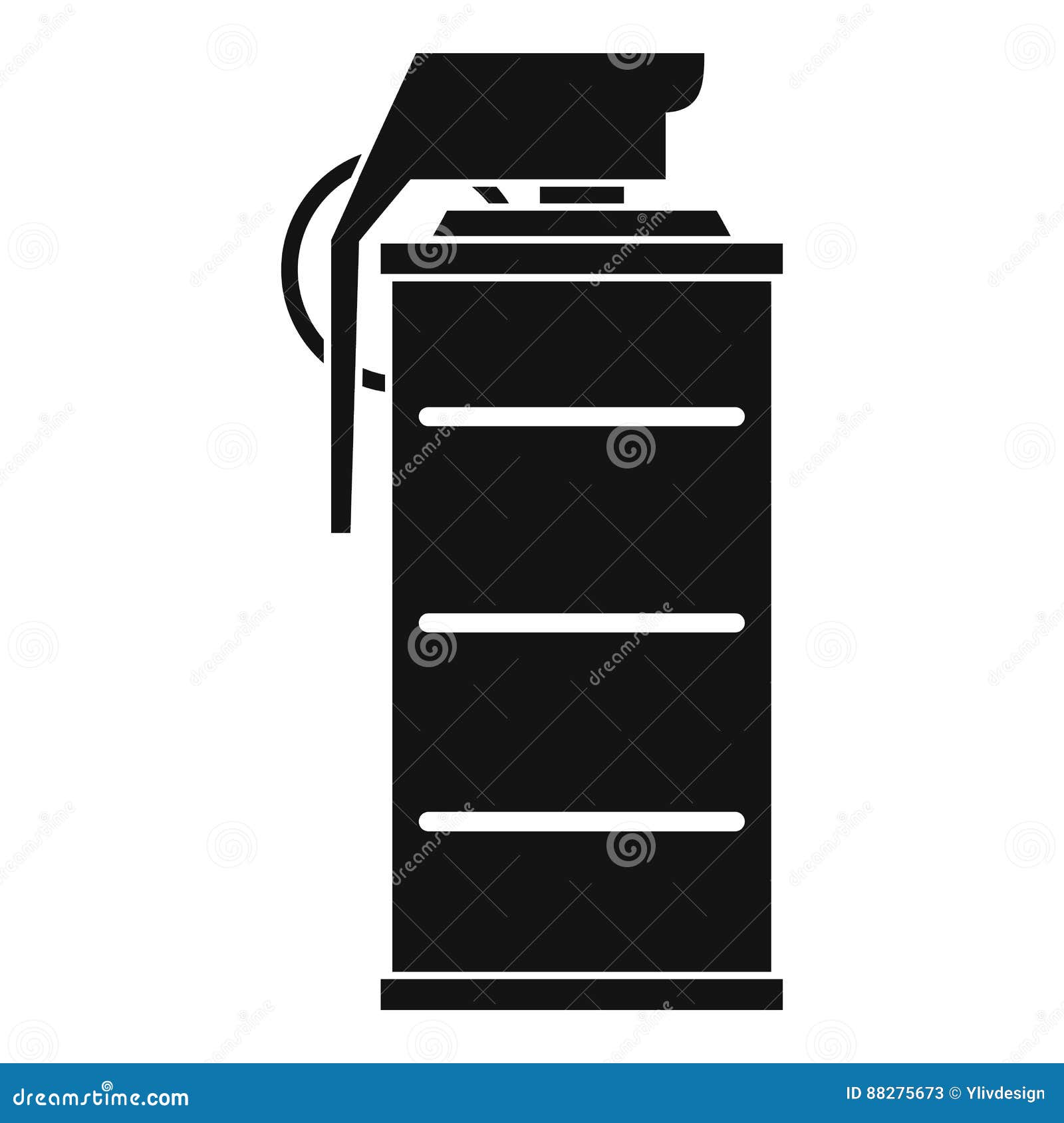 M84 Stun Grenade Hand Draw Vintage Style Black And White Clip Art ...